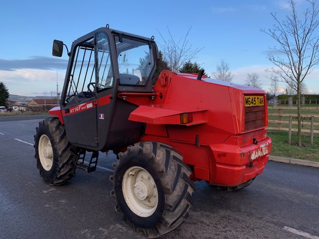 Manitou MT 727 Maniscopic Telehandler, Year 1994, 2827 Hours, C/W 4 ...