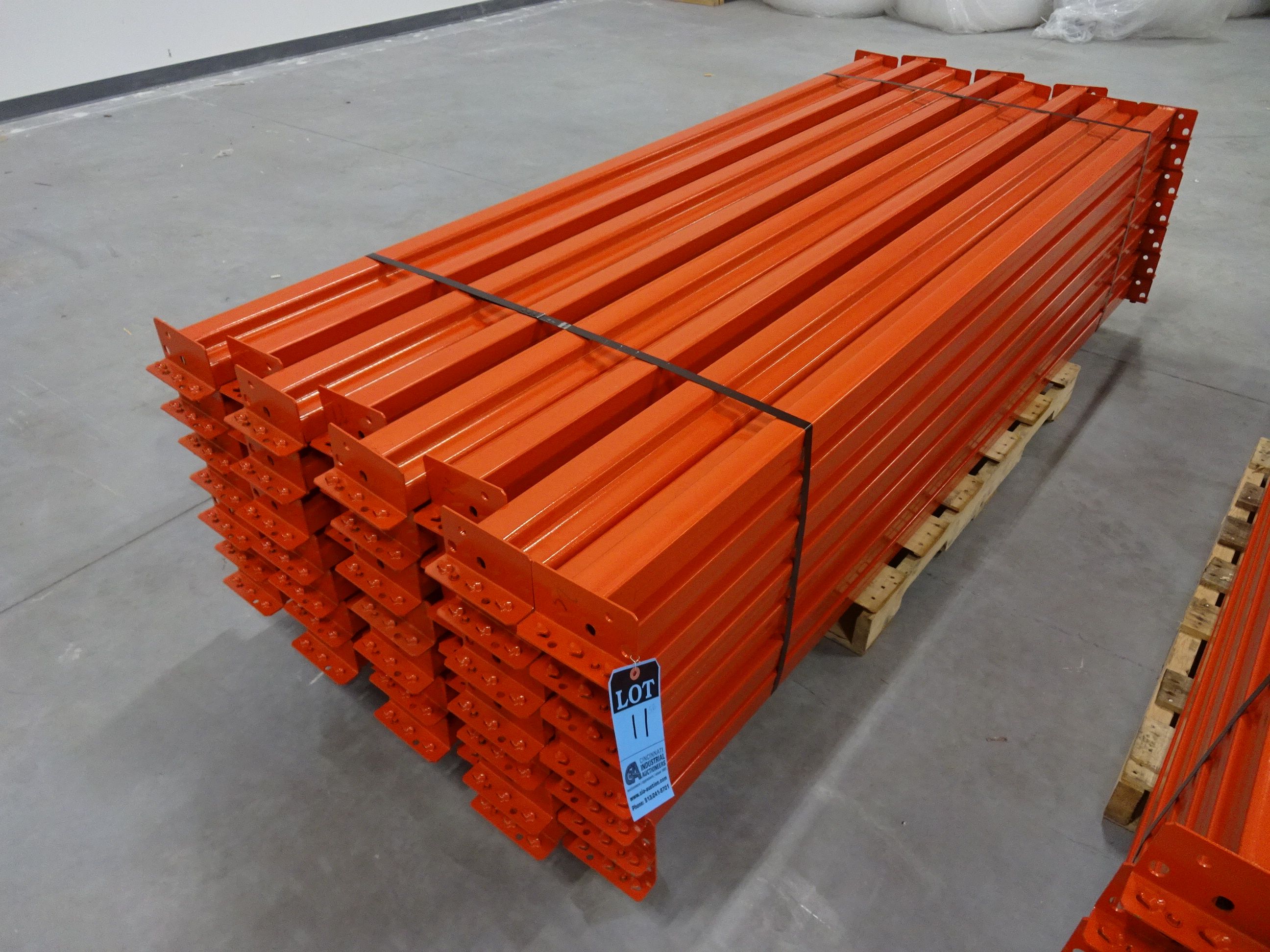 3.5" FACE X 96" WIDE TEAR DROP STYLE BEAMS