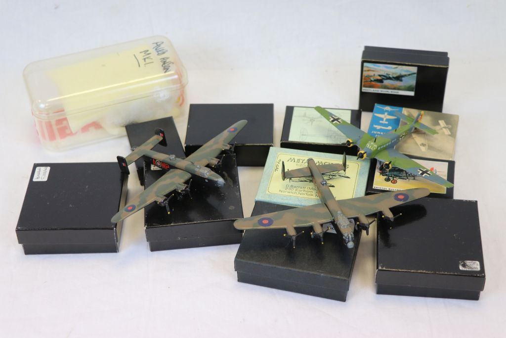 Collection Of Wiking aircraft recognition models.