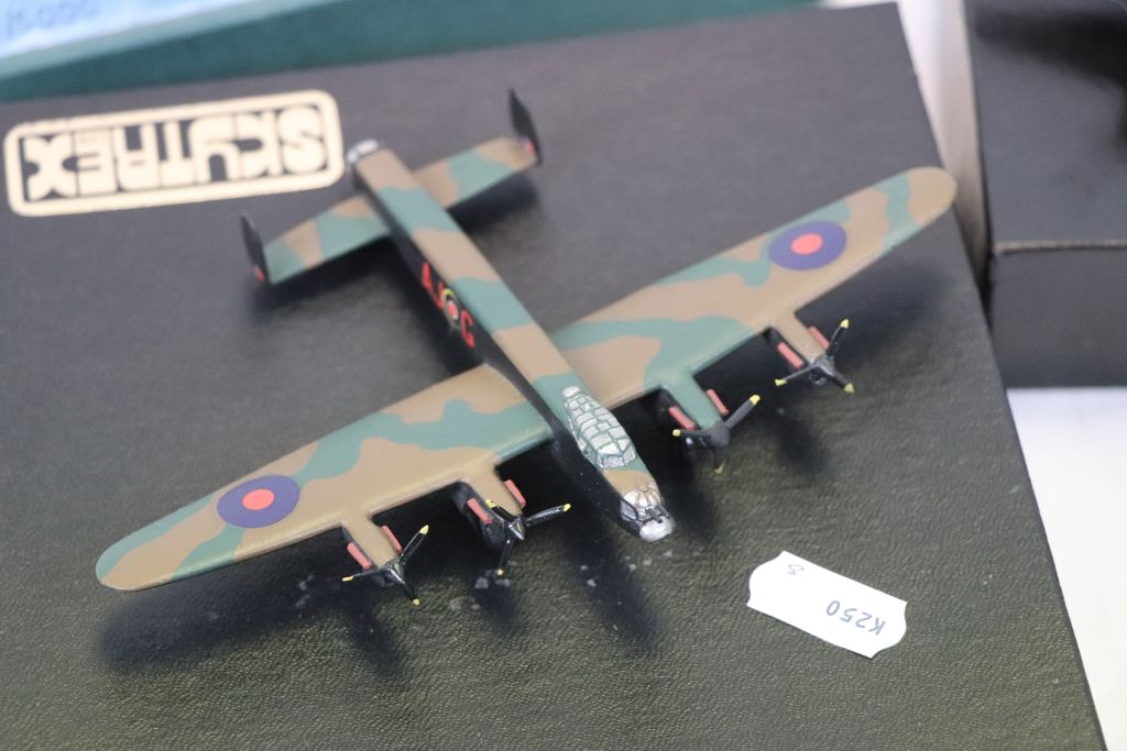 Collection of six diecast WW2 Model Aircraft