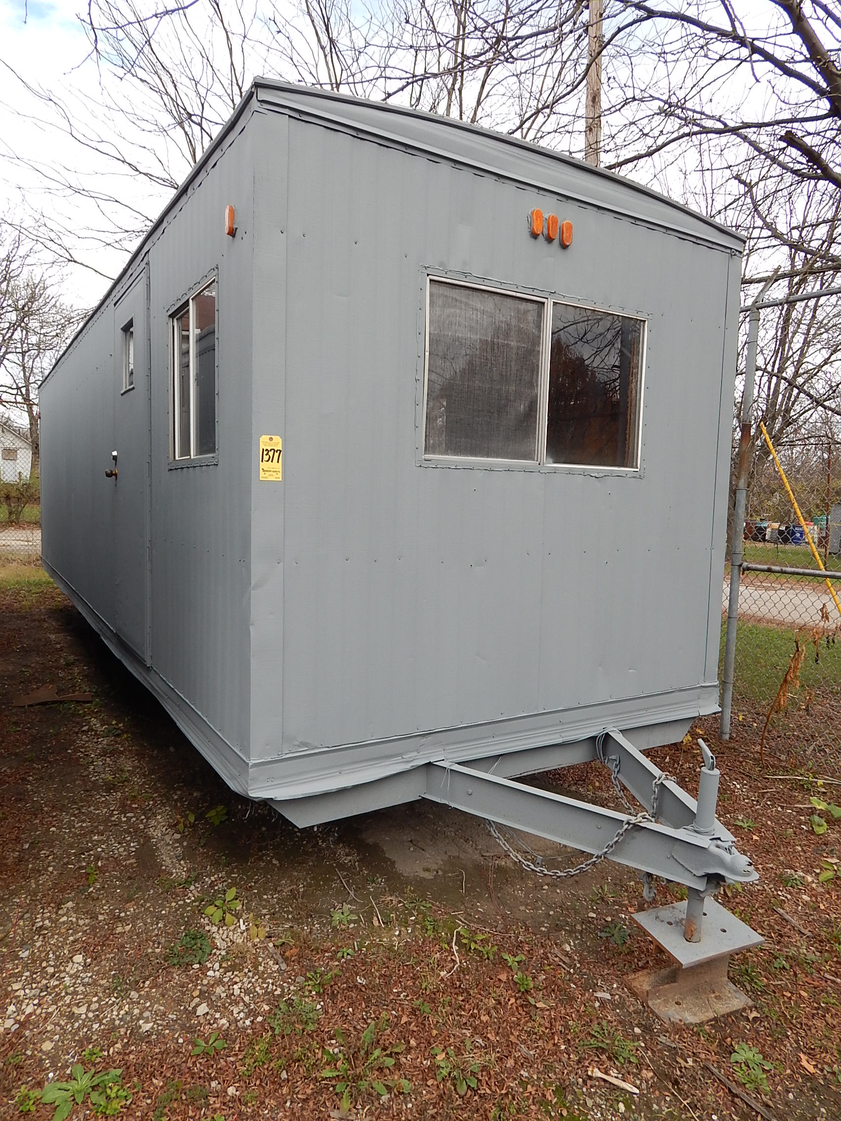 Job Site Office Trailer, 28 ft. Long x 8 ft. Wide