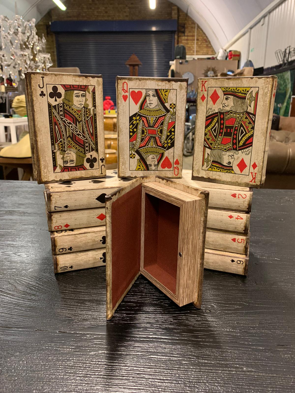 Playing Card Storage Book Boxes | Set Of Twelve Stunning And Beautiful ...