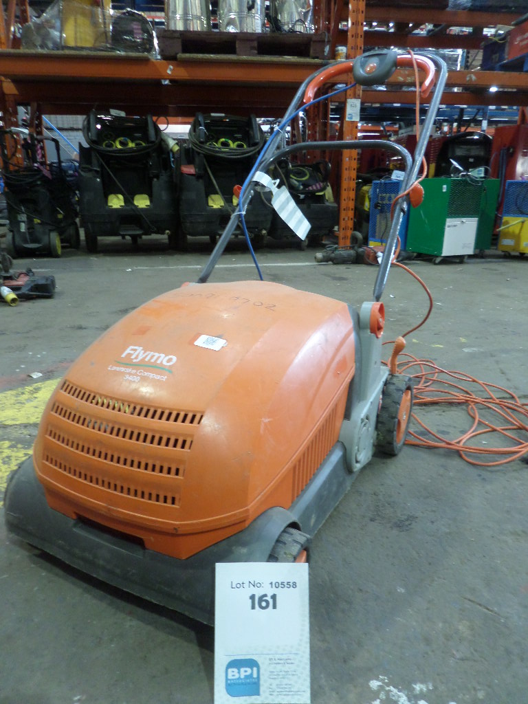 FLYMO LAWNRAKE COMPACT 3400 {019991} ELECTRIC LAWN RAKE 240v 13amp ...