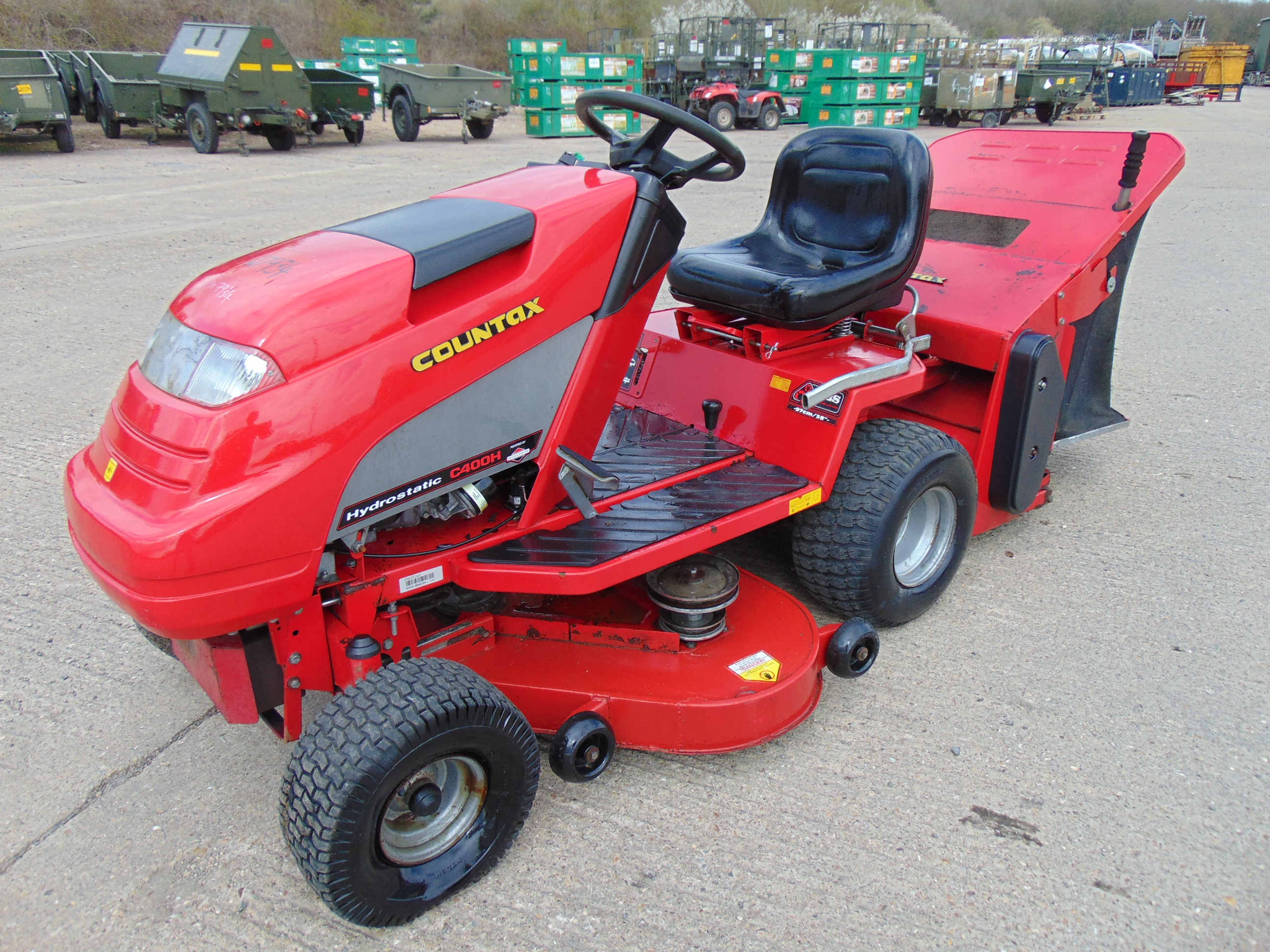 You are bidding on a Countax C400H Ride On Mower. This Countax C400H ...