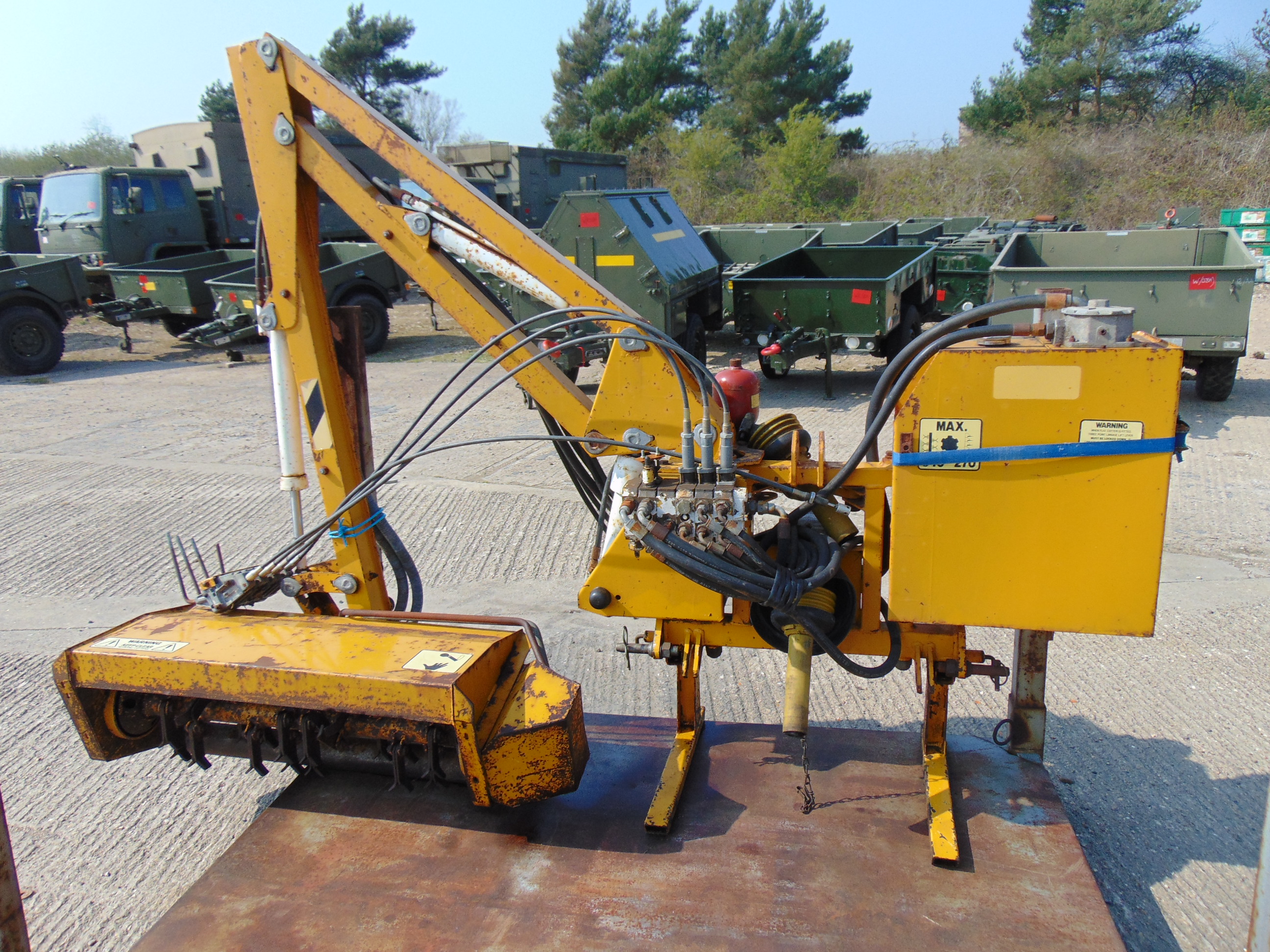 You are bidding on a Beaver P9 Flail Hedge Cutter. This Beaver P9 Flail ...