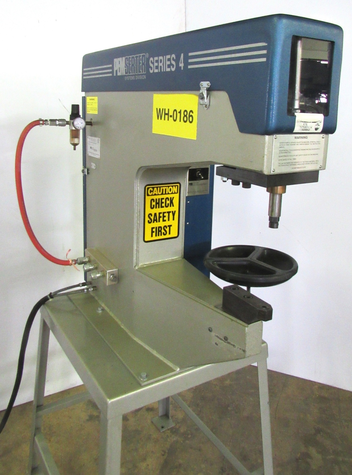 Pemserter Series 4 Pnuematic 6 Ton Insertion Press S/N J4-268 ...