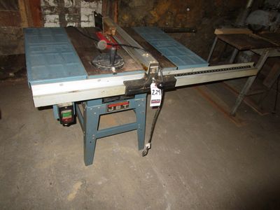JET 10" TABLE SAW, M/N JWTS-10JF
