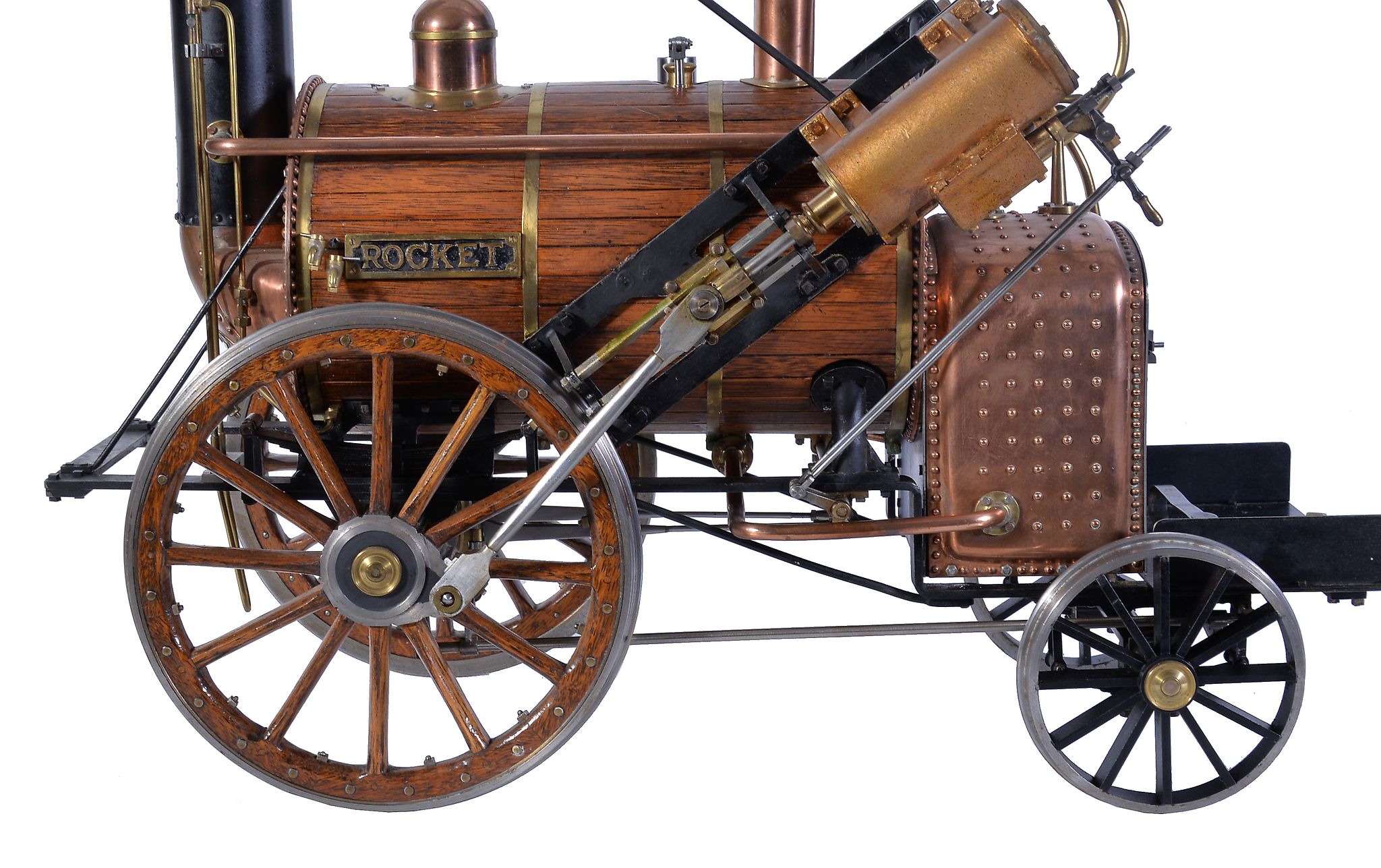 A fine exhibition quality 7 Â¼ inch gauge model of a Stephenson s ...