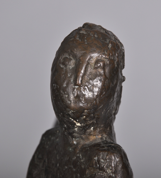 Anna Mahler (1904-1988) Austrian. "Liegende" (Lying), Bronze, 13" x 17. ...
