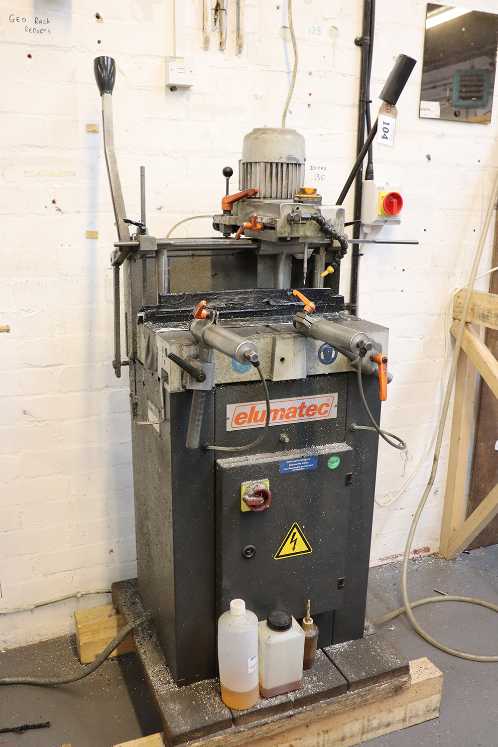 Elumatec AS.70/44 copy slot router, serial no. 0704451312 (single phase ...