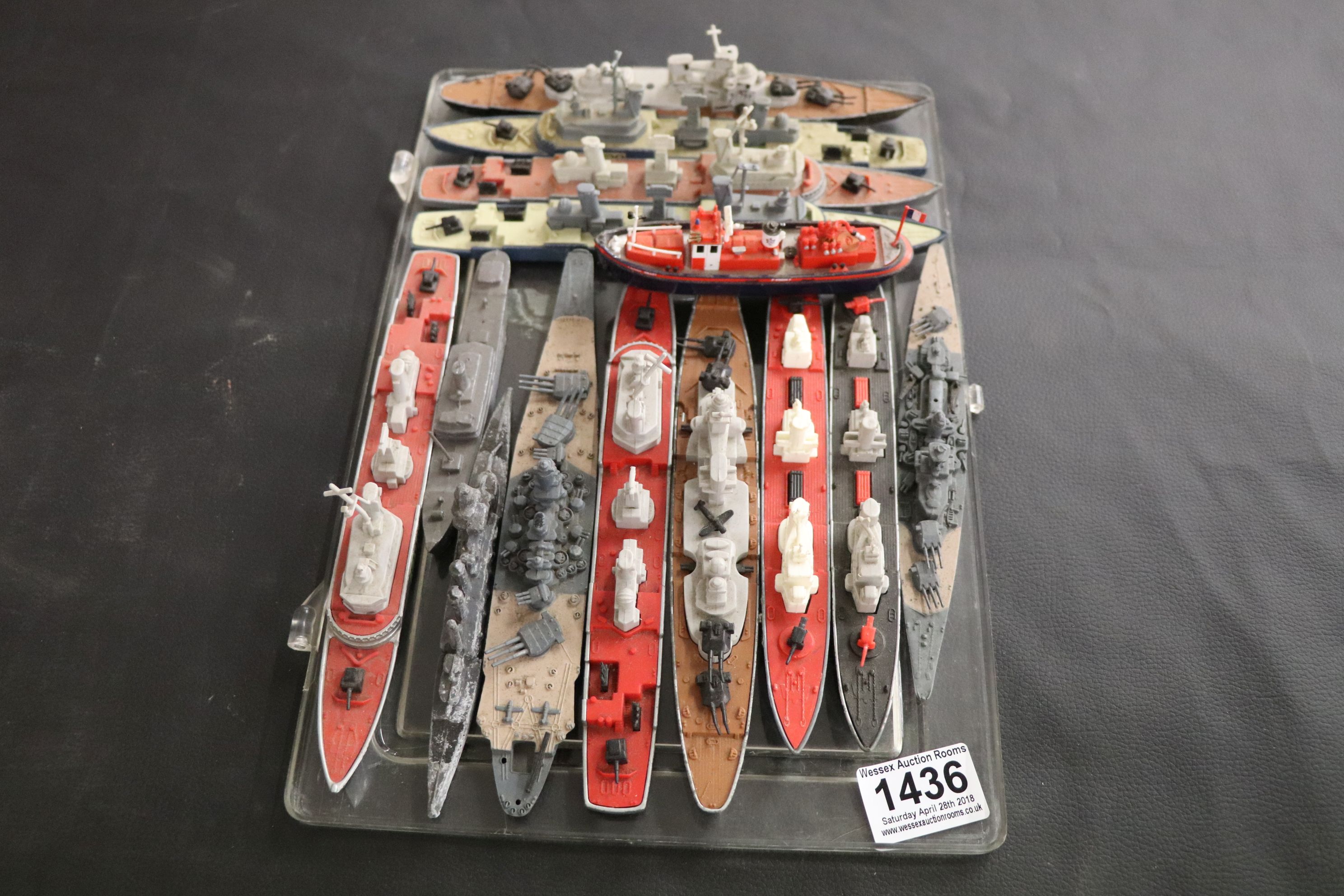 Nine Matchbox Sea Kings Battleships plus Two other Battleships, Two ...