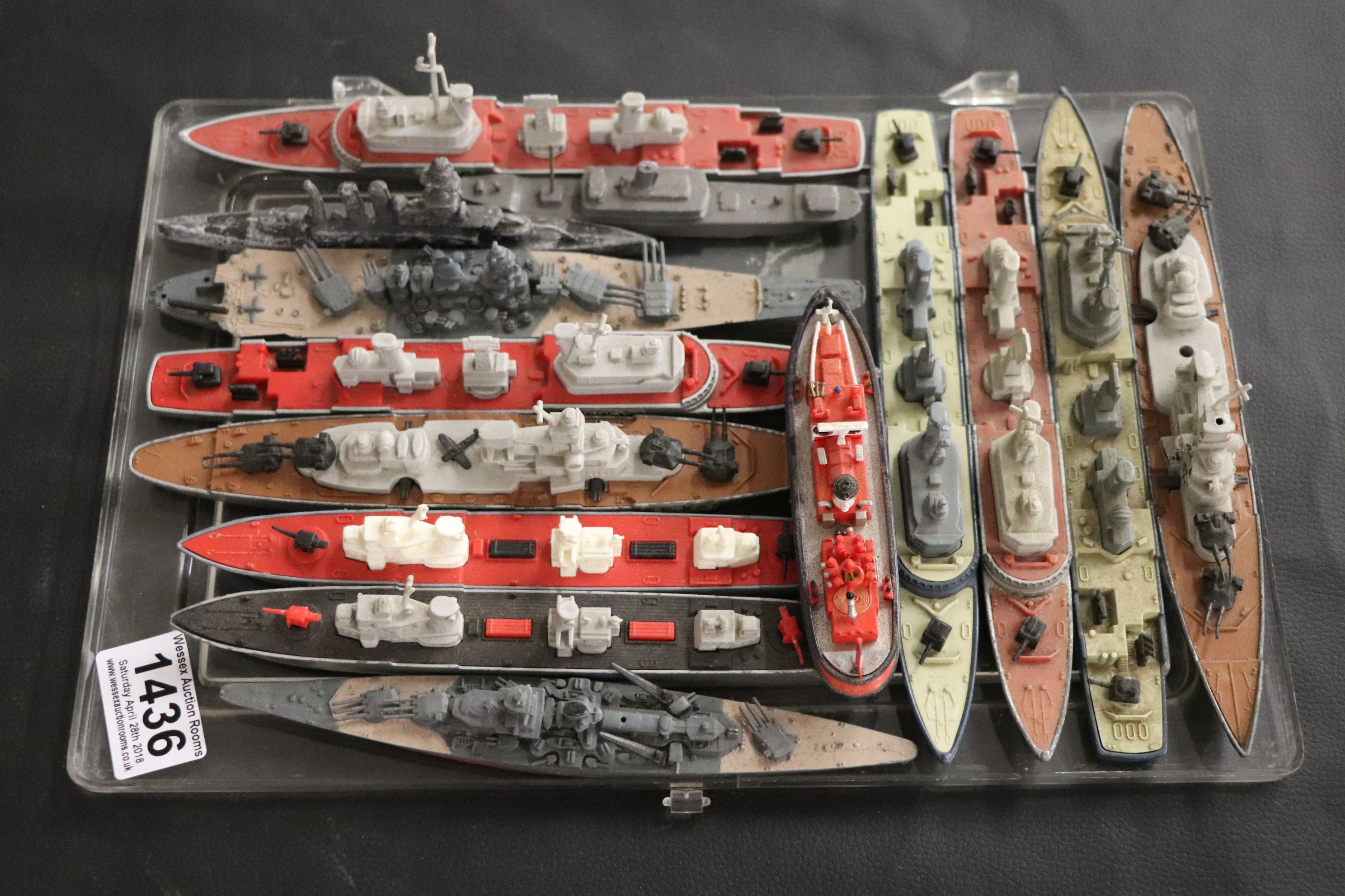 Nine Matchbox Sea Kings Battleships plus Two other Battleships, Two ...