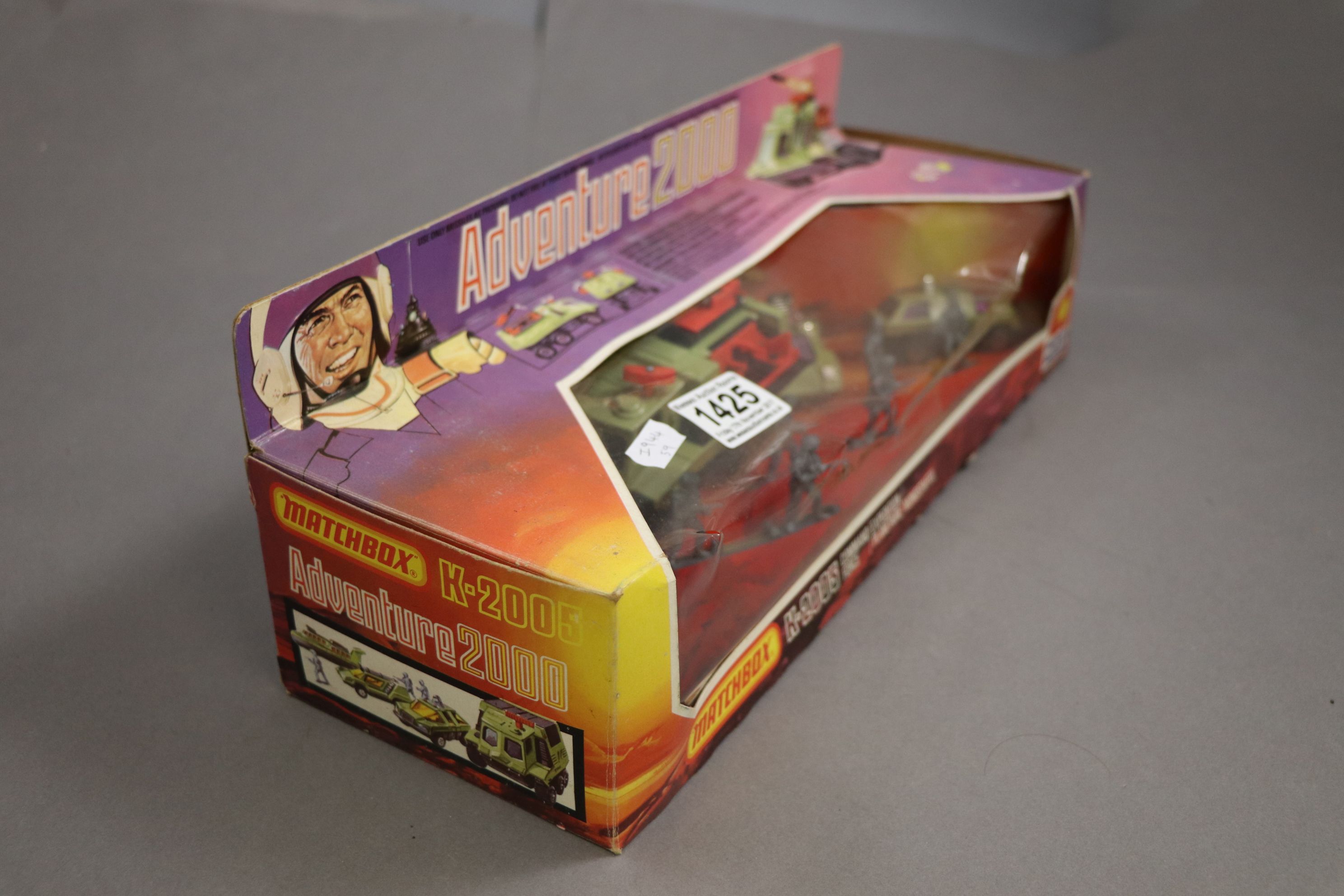 Boxed Matchbox Adventure 2000 K2005 Command Force, complete, diecast ...