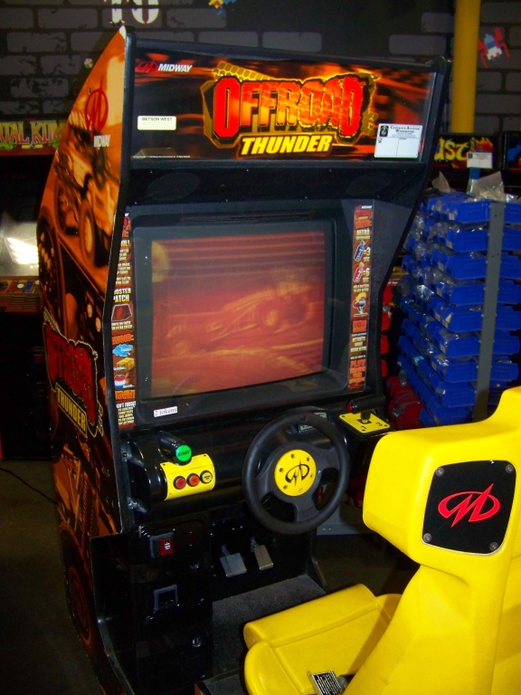 OFFROAD THUNDER RACING ARCADE GAME MIDWAY Item is in used condition ...