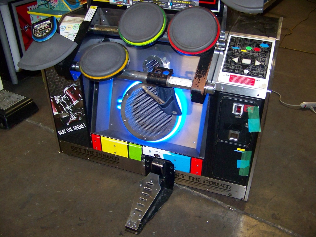 DRUM MANIA V8 KONAMI MUSIC ARCADE GAME Item is in used condition ...
