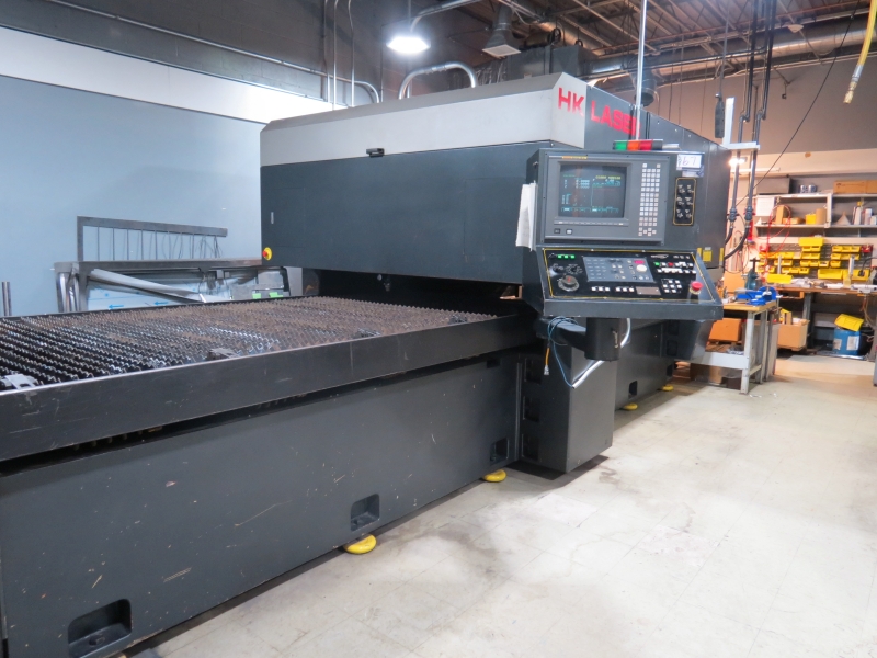 HK Laser Machine, , Fanuc 16L Control, Fanuc Laser C-2000C, s/n ...