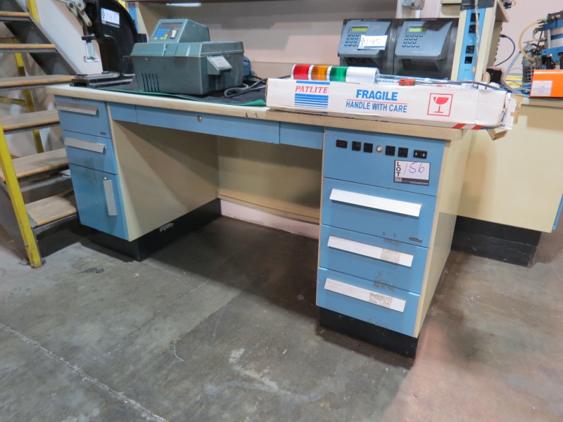 Work Table W/ Electric Outlets