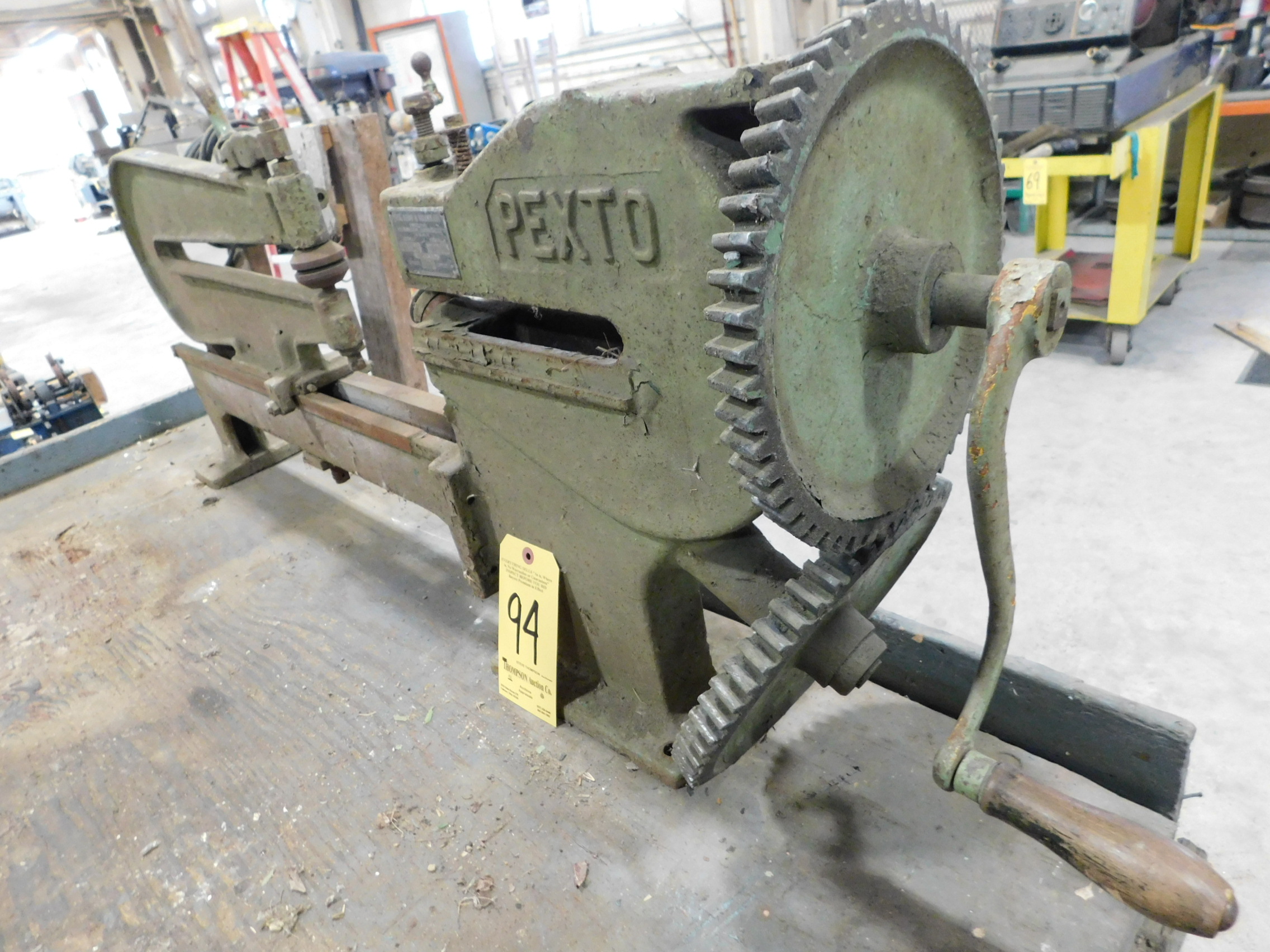 Pexto Model 298-C Circle Shear, 20 Gauge Capacity, s/n 9/53