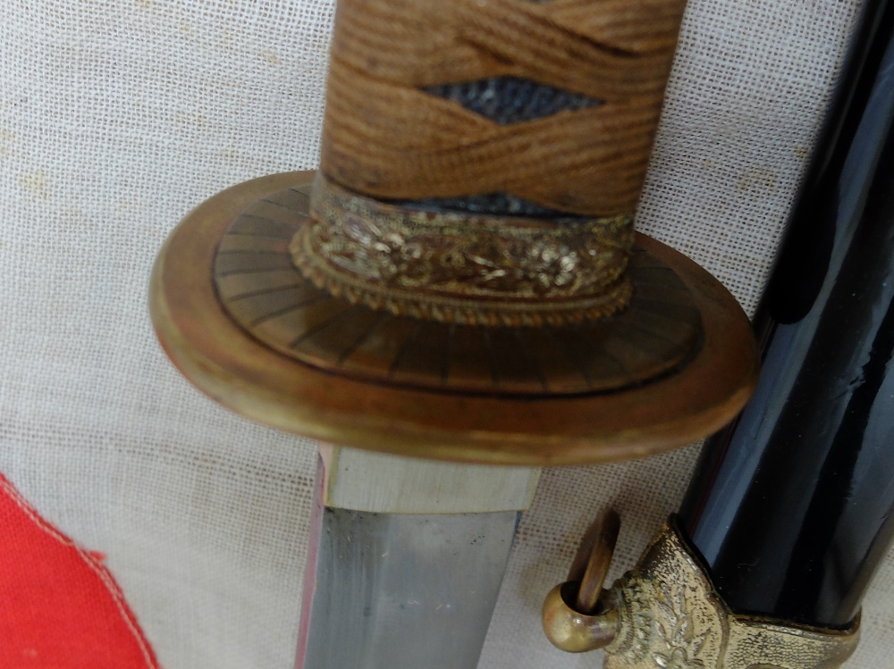 WW2 Japanese Surrender Sword 34 1/2" (88cm) long - blade 25" (63.4cm ...