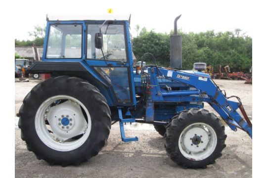 FORD 7610 4X4 TRACTOR AP Cab, Tanco Power Loader. 4505 Hrs, Ex Anglian ...