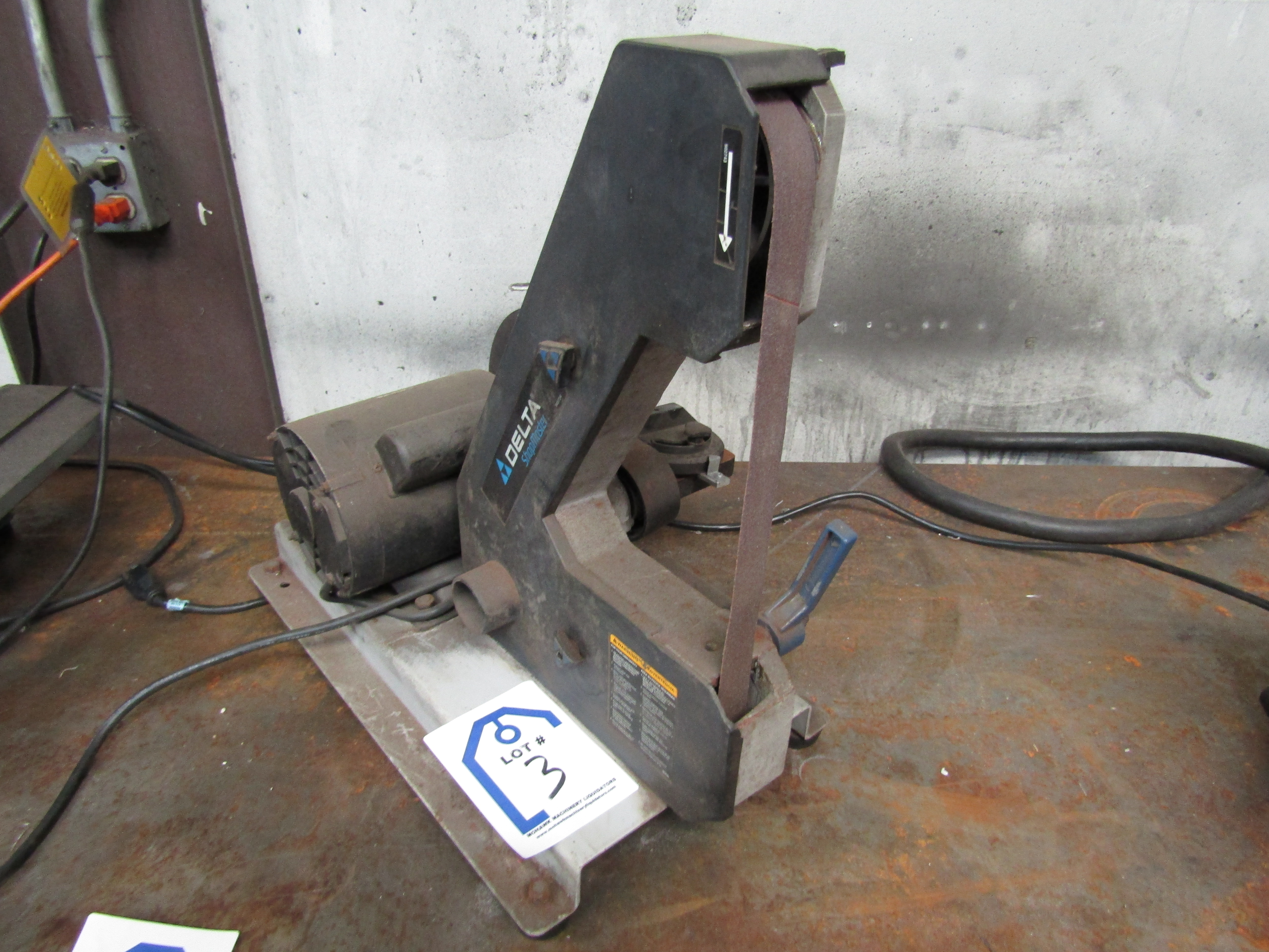 Delta Shop Master Combo Belt & Disk Sander, Model SA180 $25 Loading Fee ...