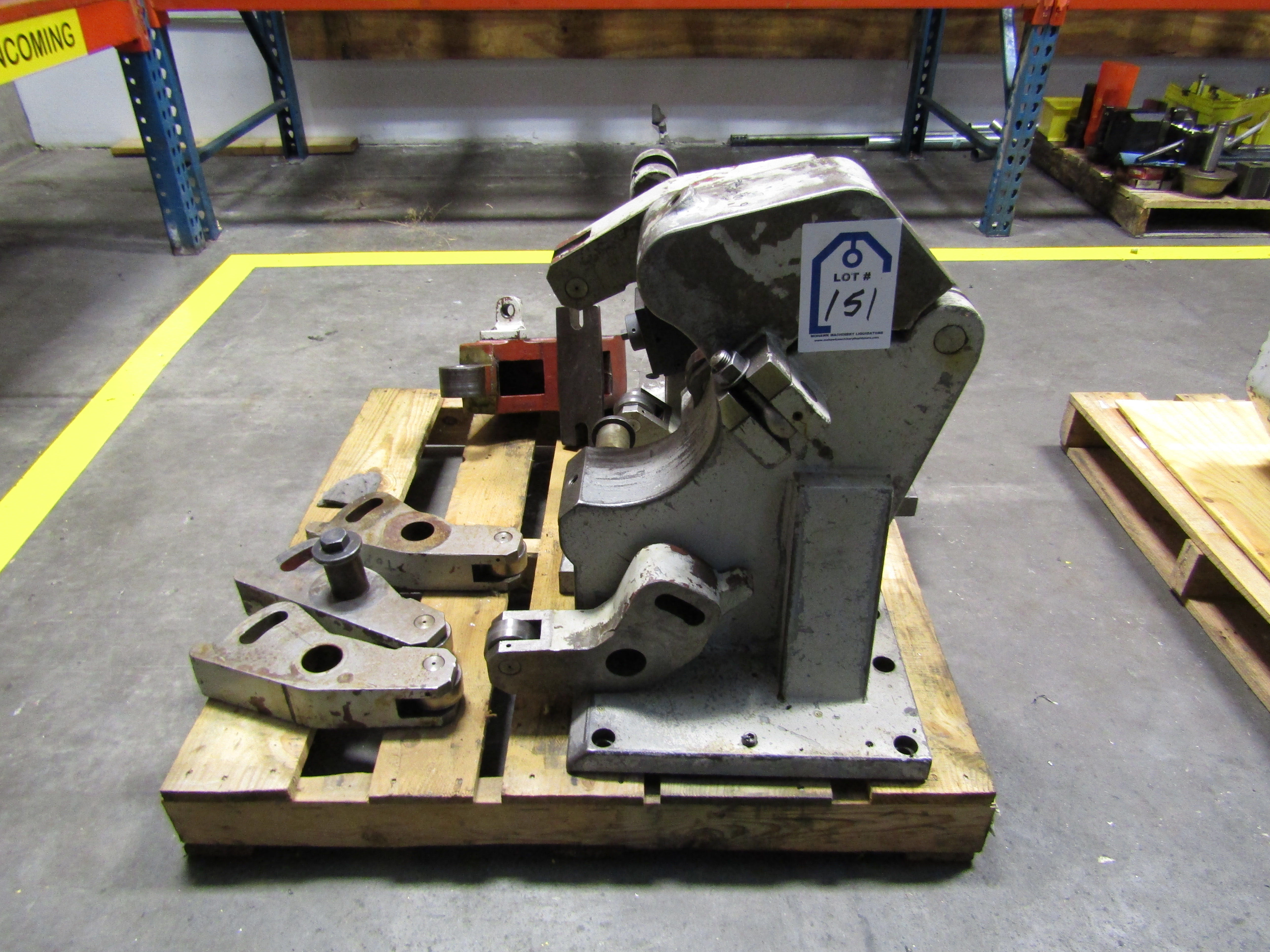 9" 3 Point Steady Rest (from Mazak 50N CNC Turning Center), Complete ...