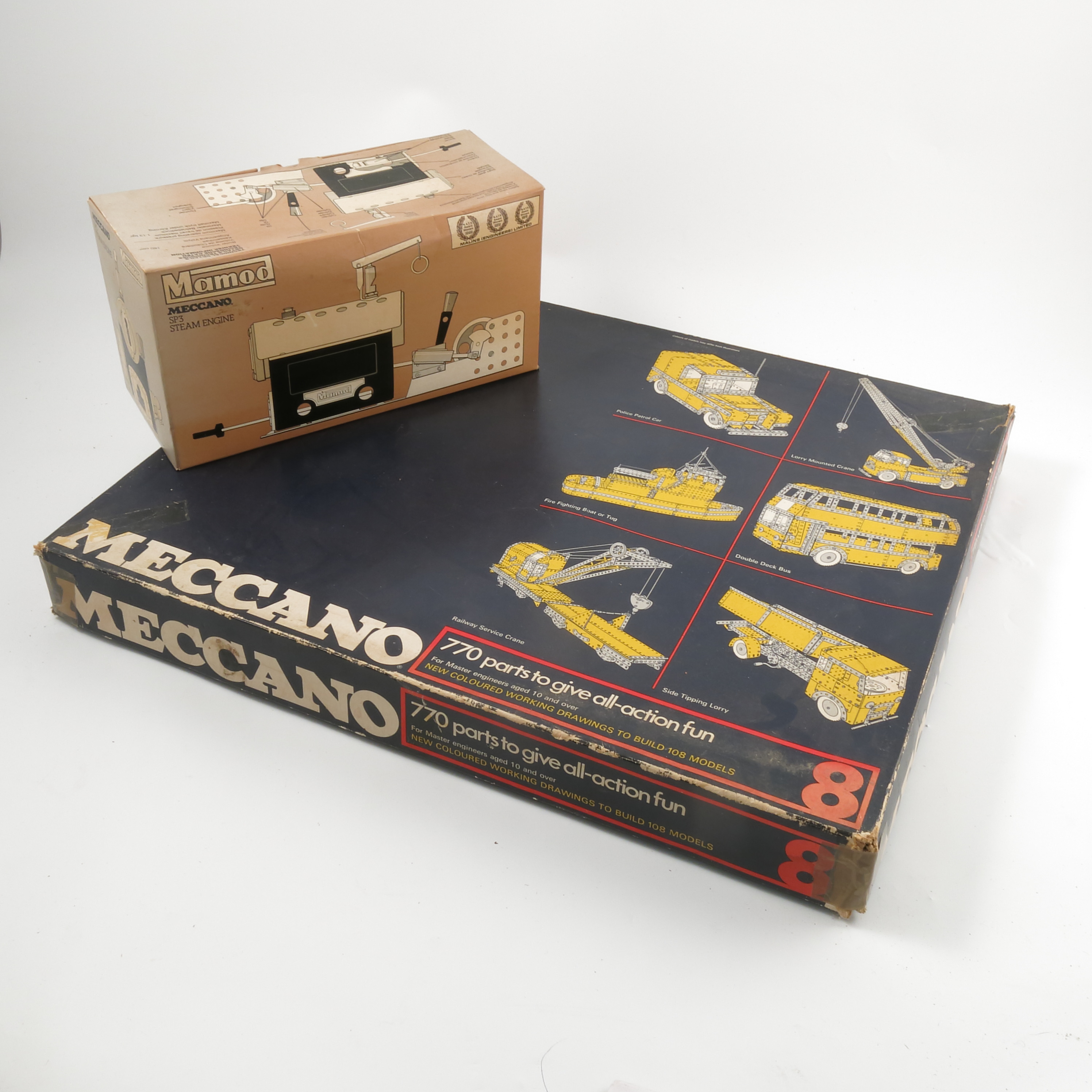 A collection of boxed Meccano sets, to include a boxed number 8 ...