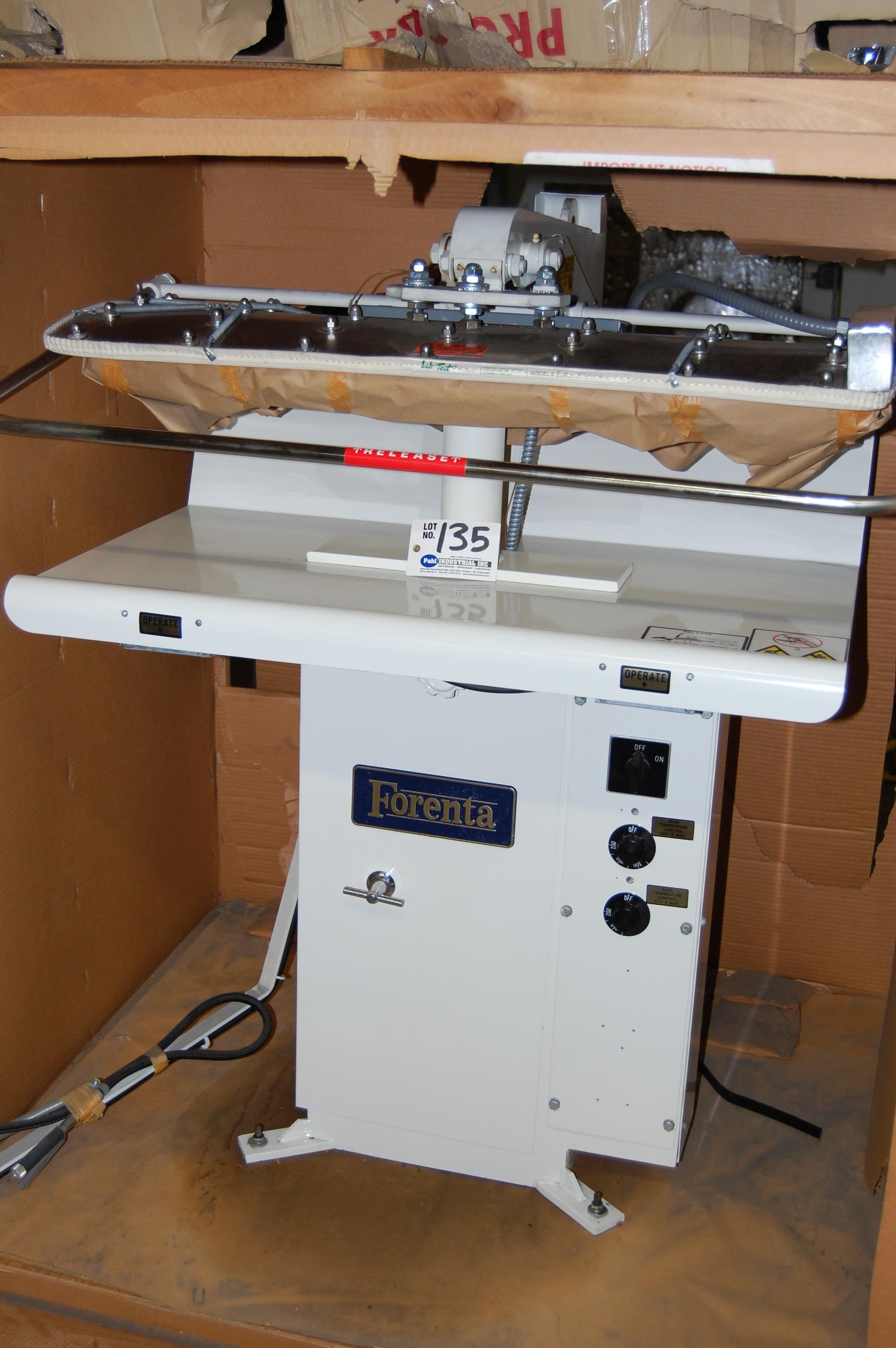 Forenta Model 3516 VSNE Commercial Steam Press New In Crate, 440V 3 ...