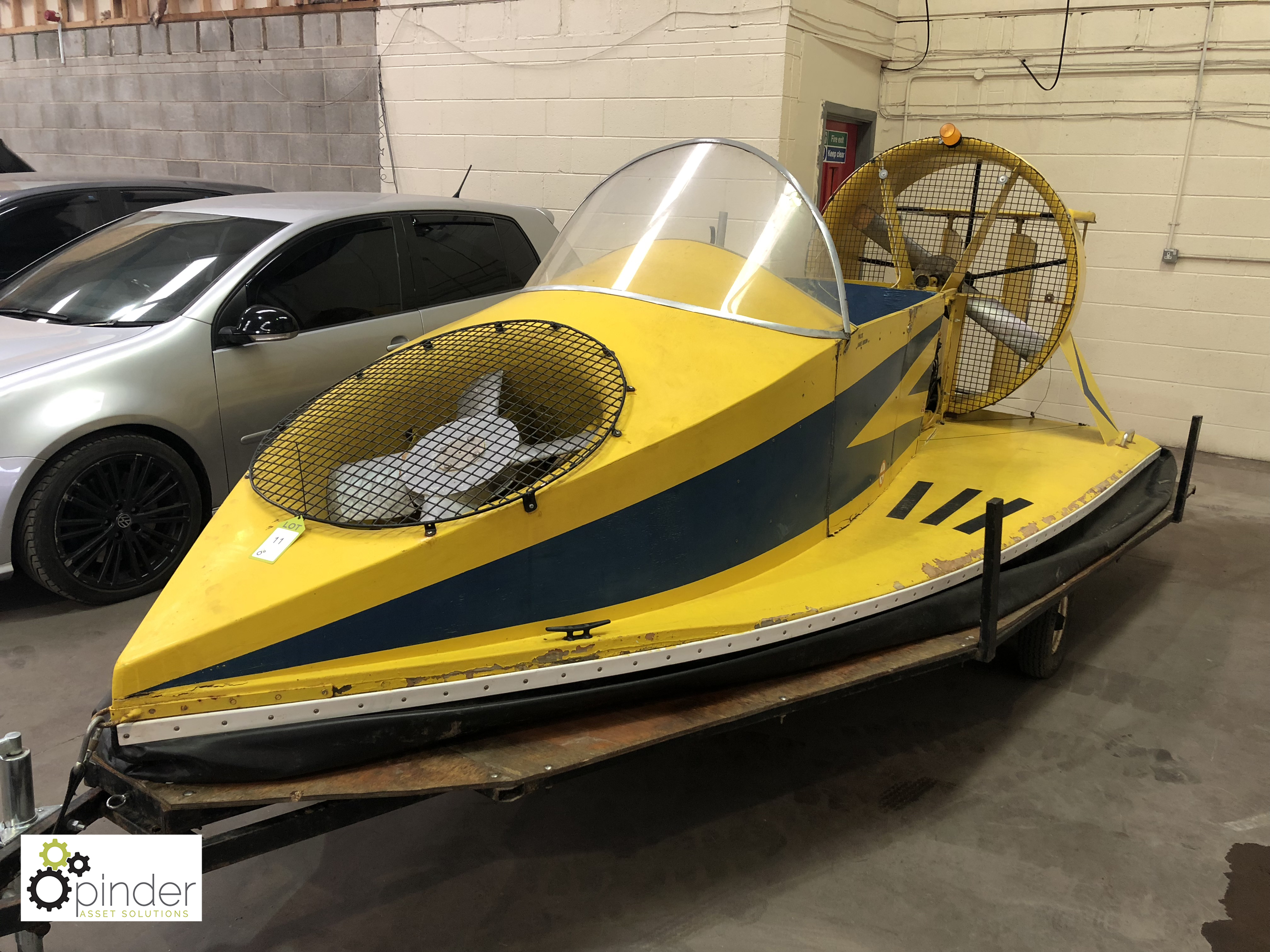 Universal UH13P Sportsman Hovercraft, 26hours, 2-seater, Tecumseh ...