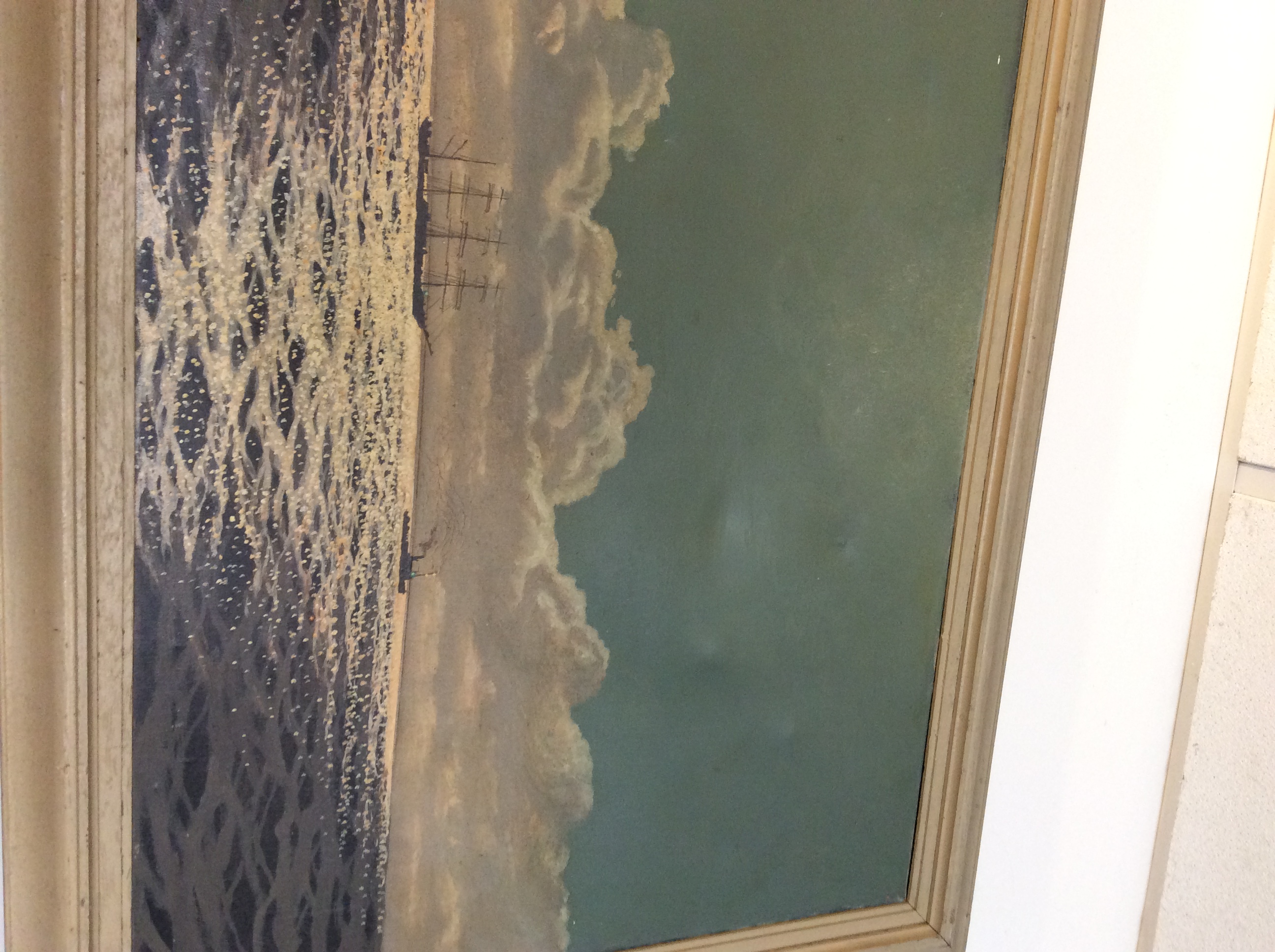 CHARLES PEARS (1873 - 1958) 'Reflections on the Sea, ship under tow ...