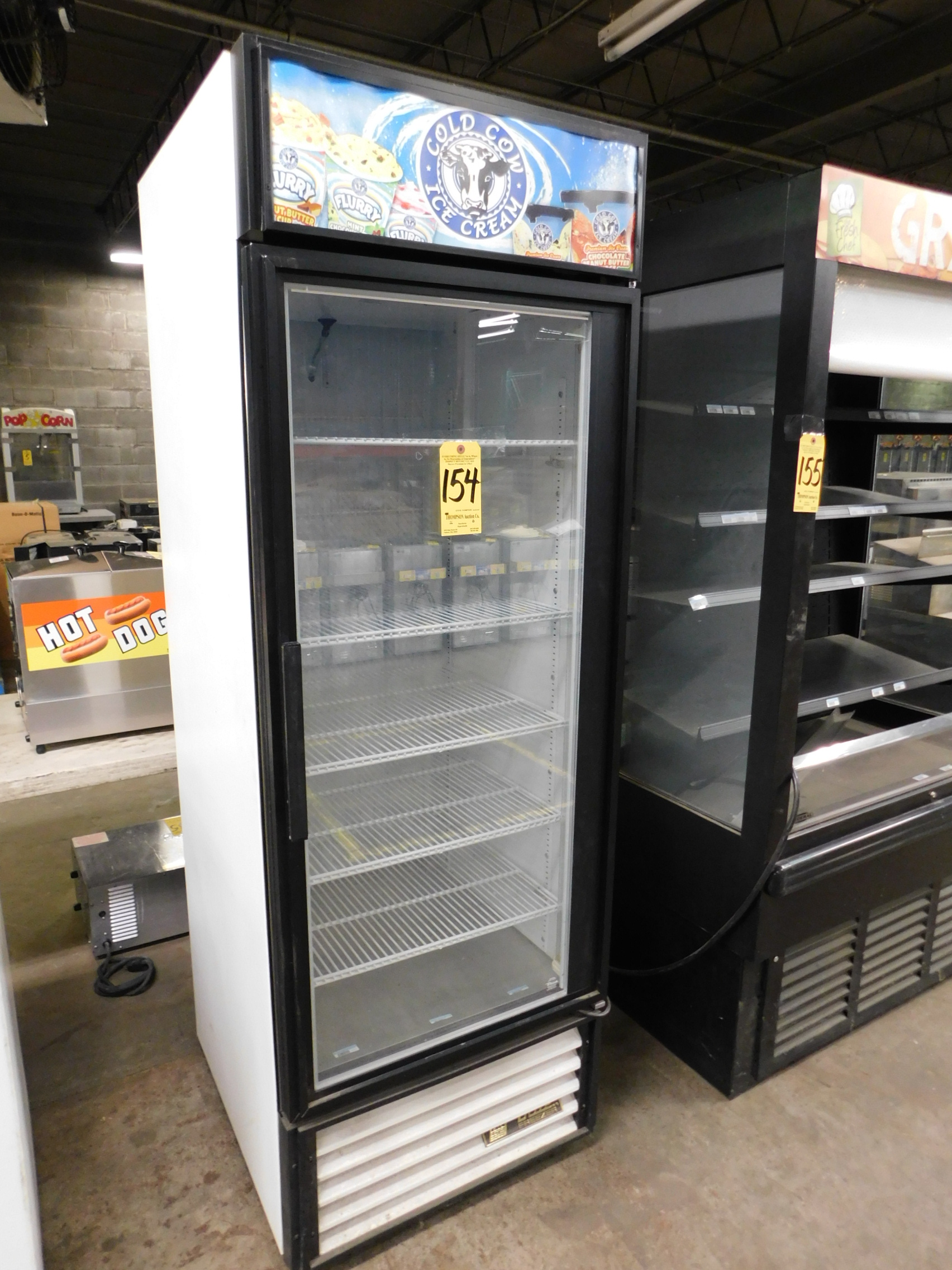 True Model GDM-23F Glass Front Door Freezer