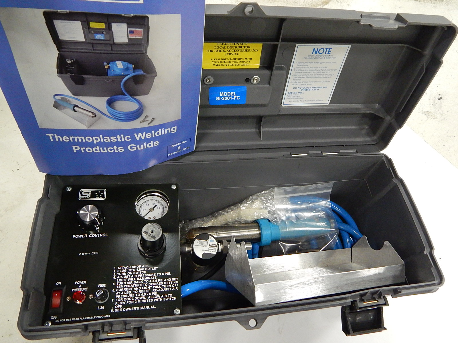 Seelye Inc. Thermoplastic Welding Torch, Model SI-2001-FC