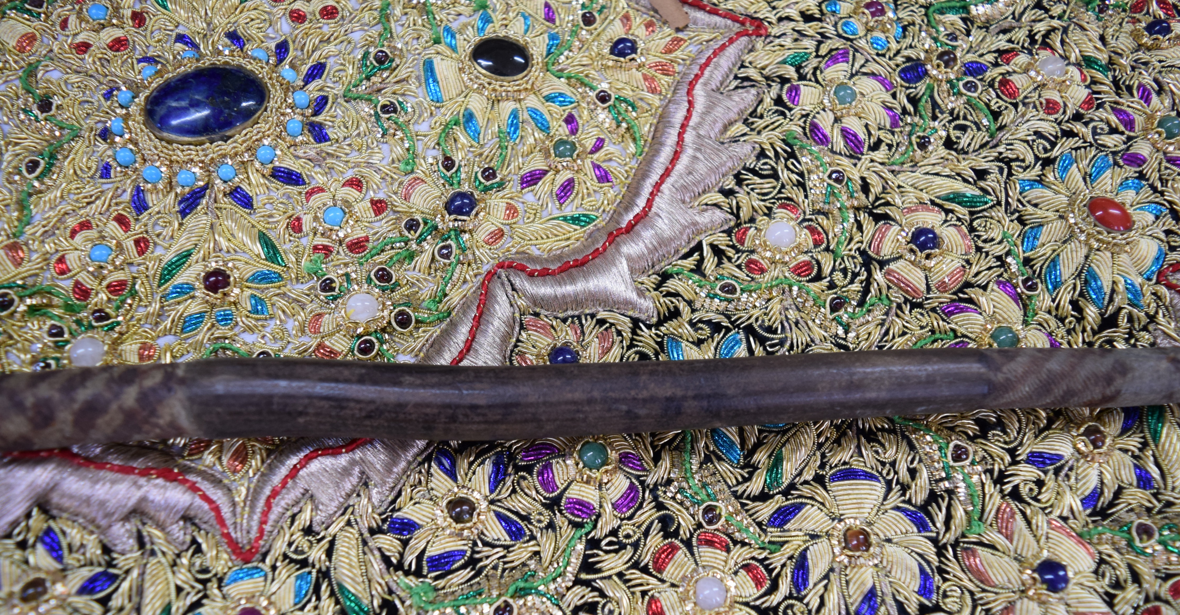 Taxidermy: a South African sjambok or litupa hide whip, probably ...