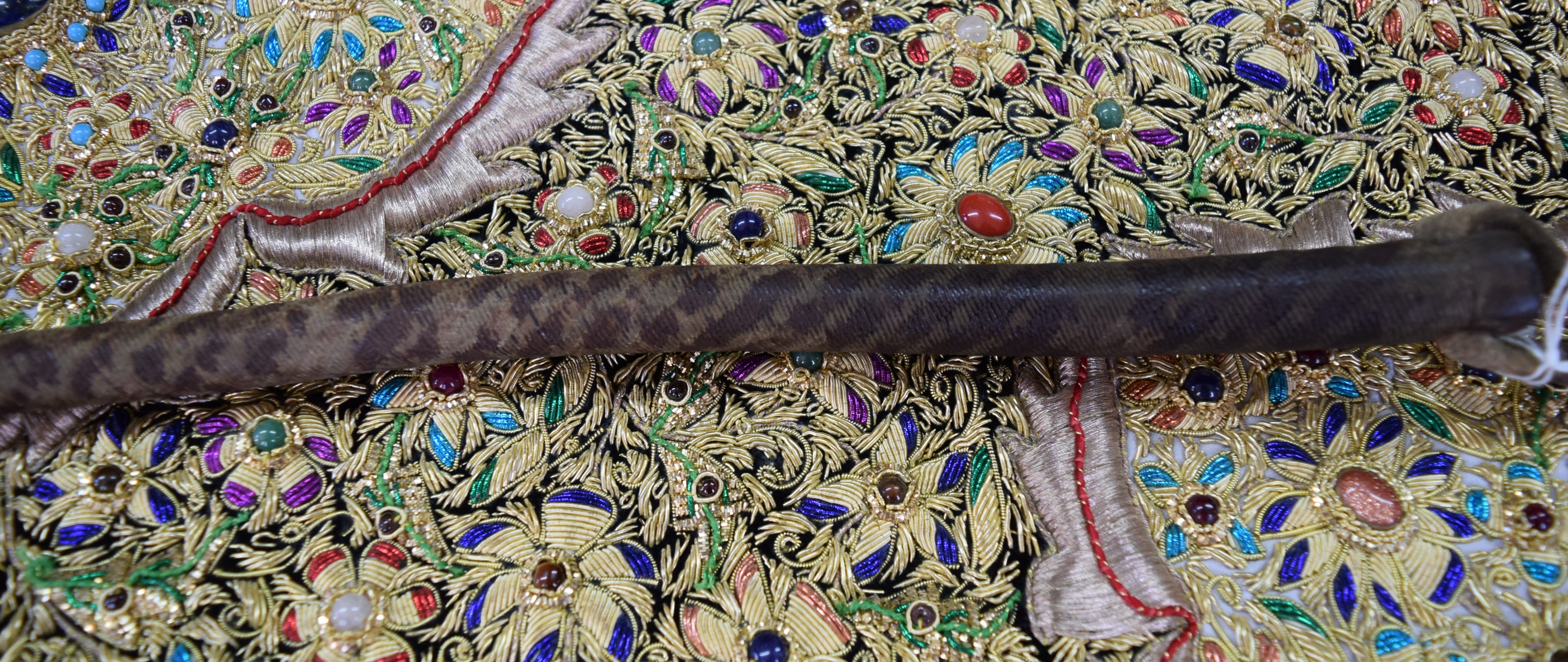 Taxidermy: a South African sjambok or litupa hide whip, probably ...