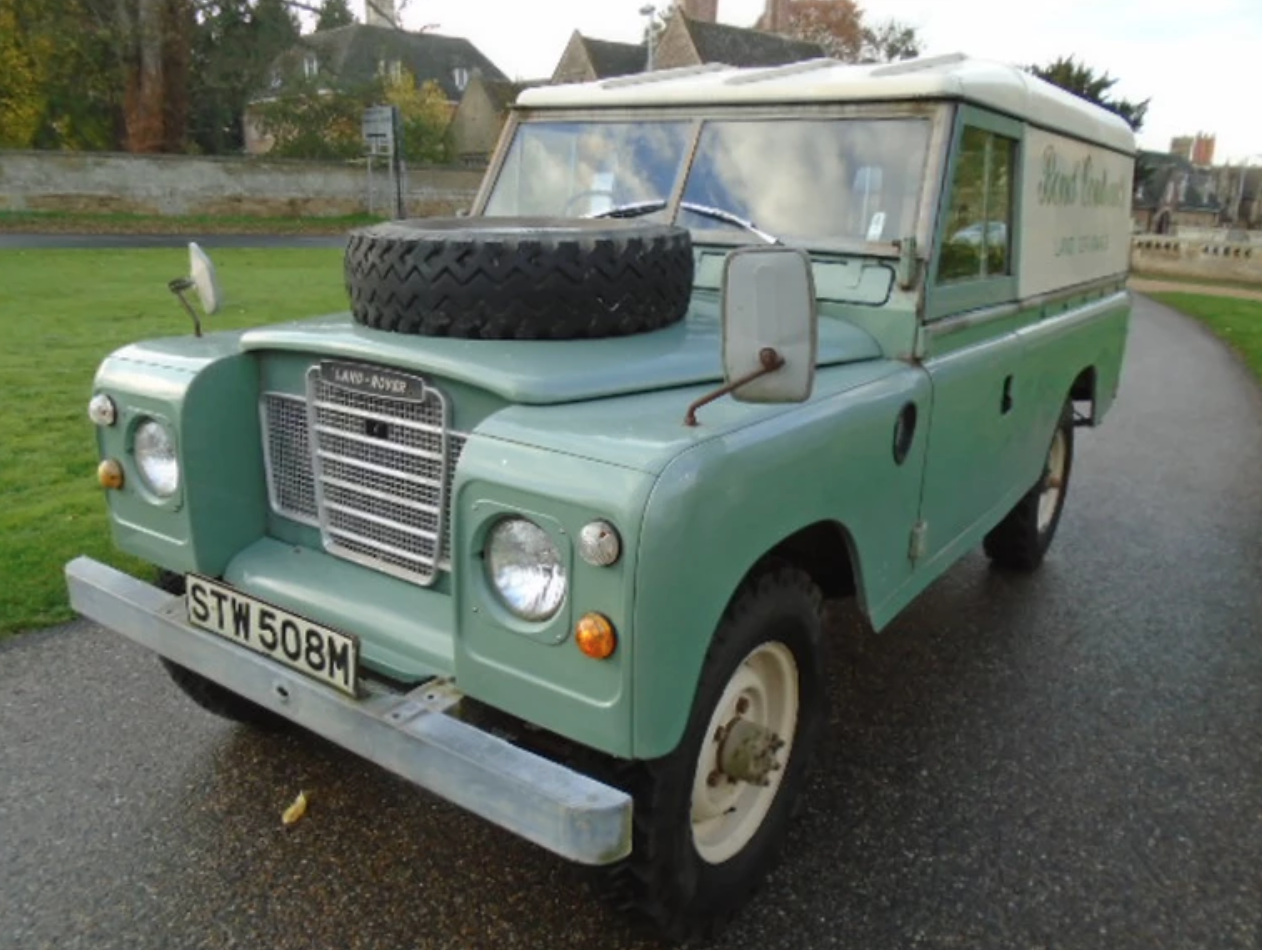1974 Land Rover Series III LWB Petrol Finished in Sage Green with Black ...
