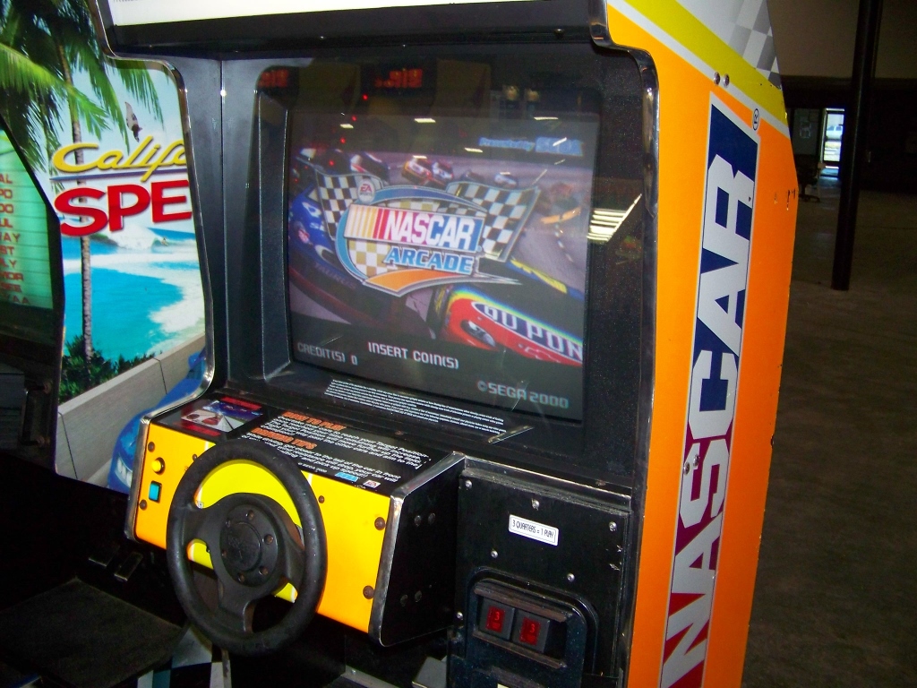 NASCAR ARCADE SITDOWN RACING ARCADE GAME SEGA Item is in used condition ...
