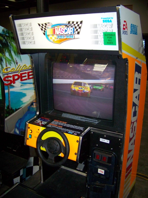 NASCAR ARCADE SITDOWN RACING ARCADE GAME SEGA Item is in used condition ...