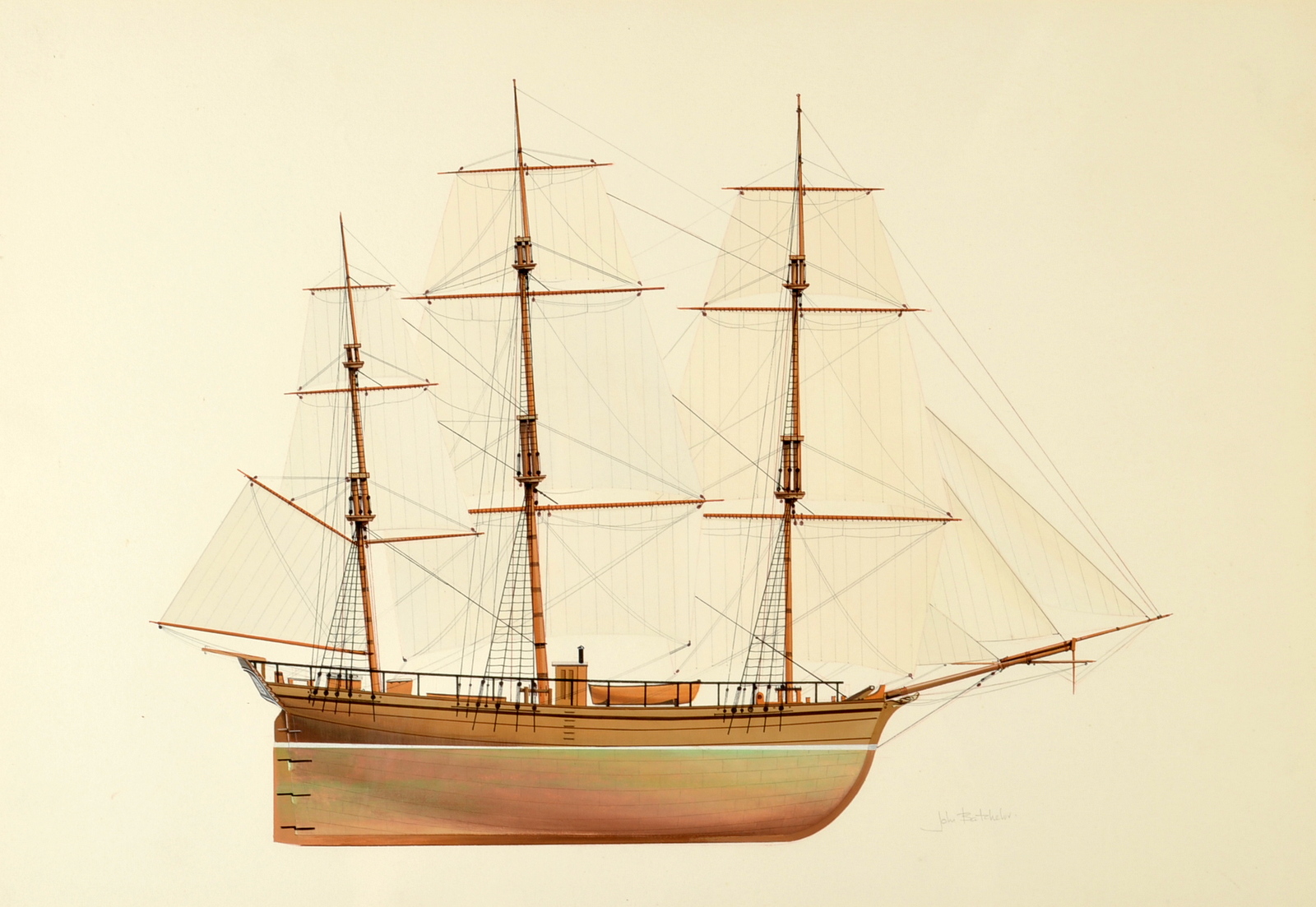 JOHN HENRY BATCHELOR MBE The US Merchant Ship Proomp designed by ...