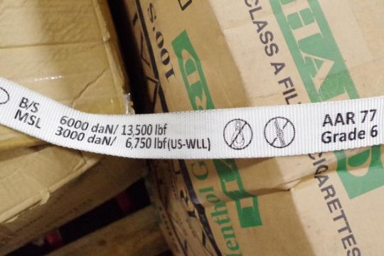 Boxes of CORDLASH 150 Lashing Material, Unknown Lengths (4) Box sizes ...