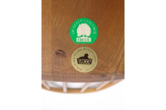 Vintage Retro :A British Ercol Gold label set of four (2+2) Ercol ...