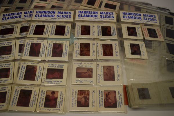 Large collection of Harrison Marks colour glamour slides, 1950s -1960s ...