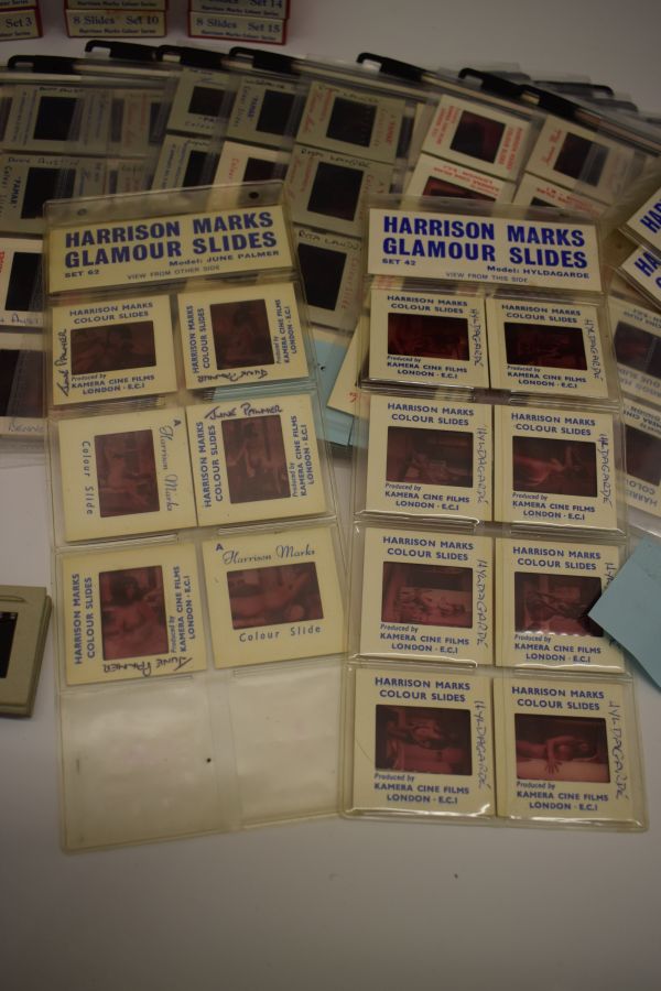 Large collection of Harrison Marks colour glamour slides, 1950s -1960s ...