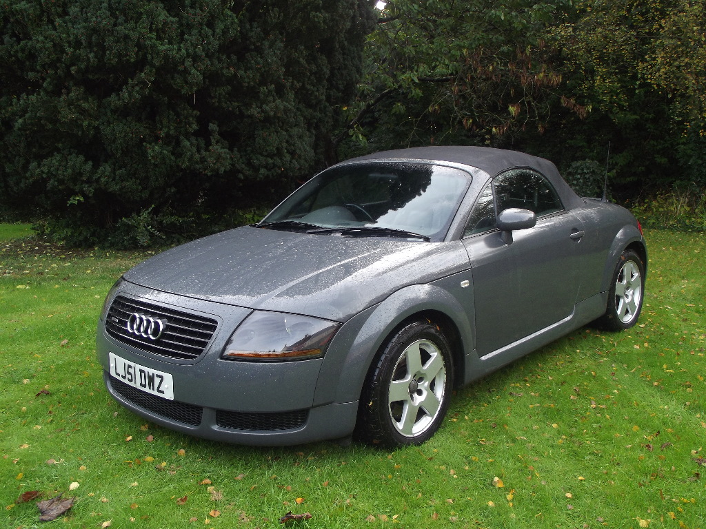 A 2001 Audi TT 180 Quattro, registration number LJ51 DWZ, Nimbus grey ...