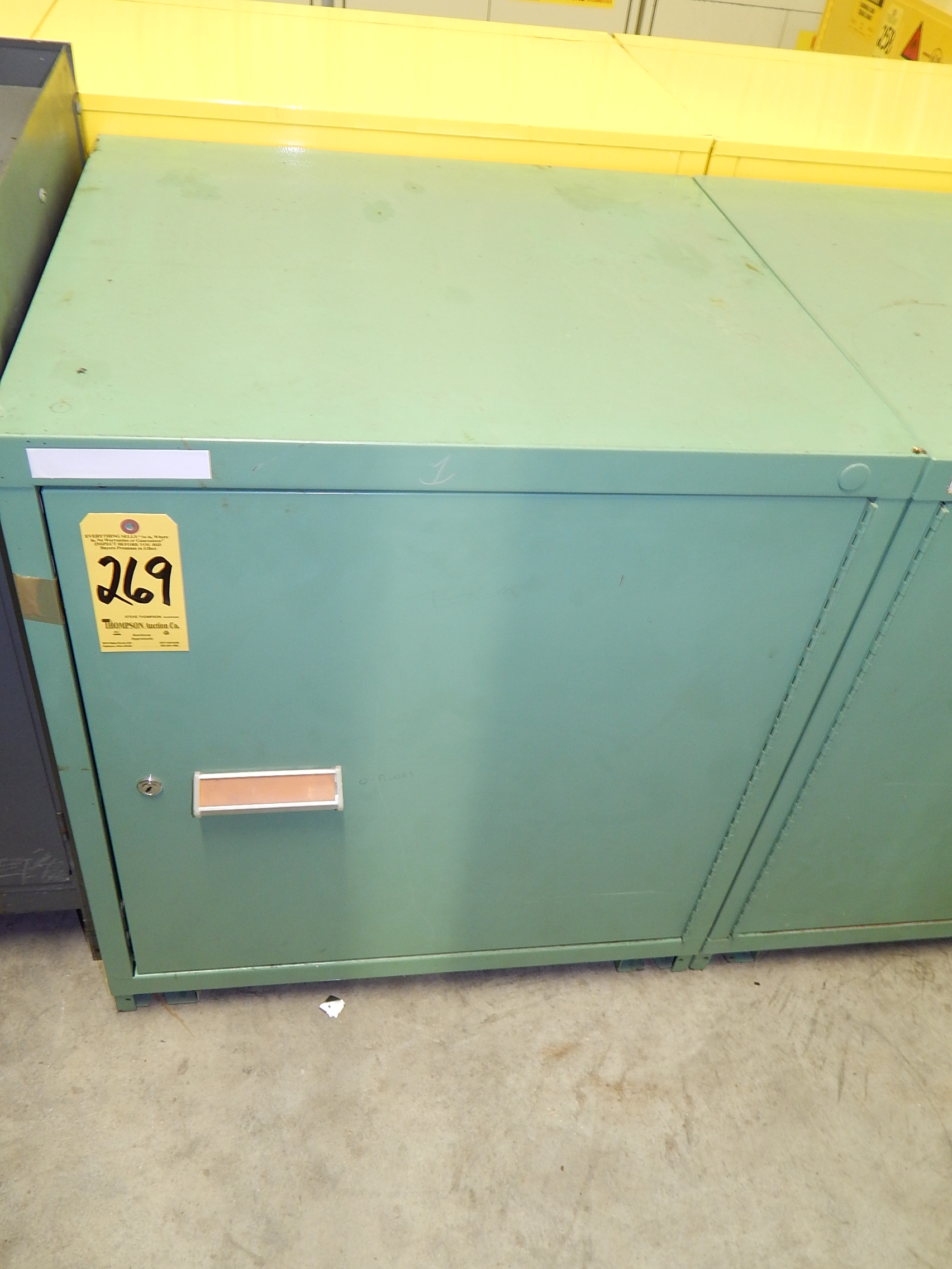 Single Door Metal Storage Cabinet