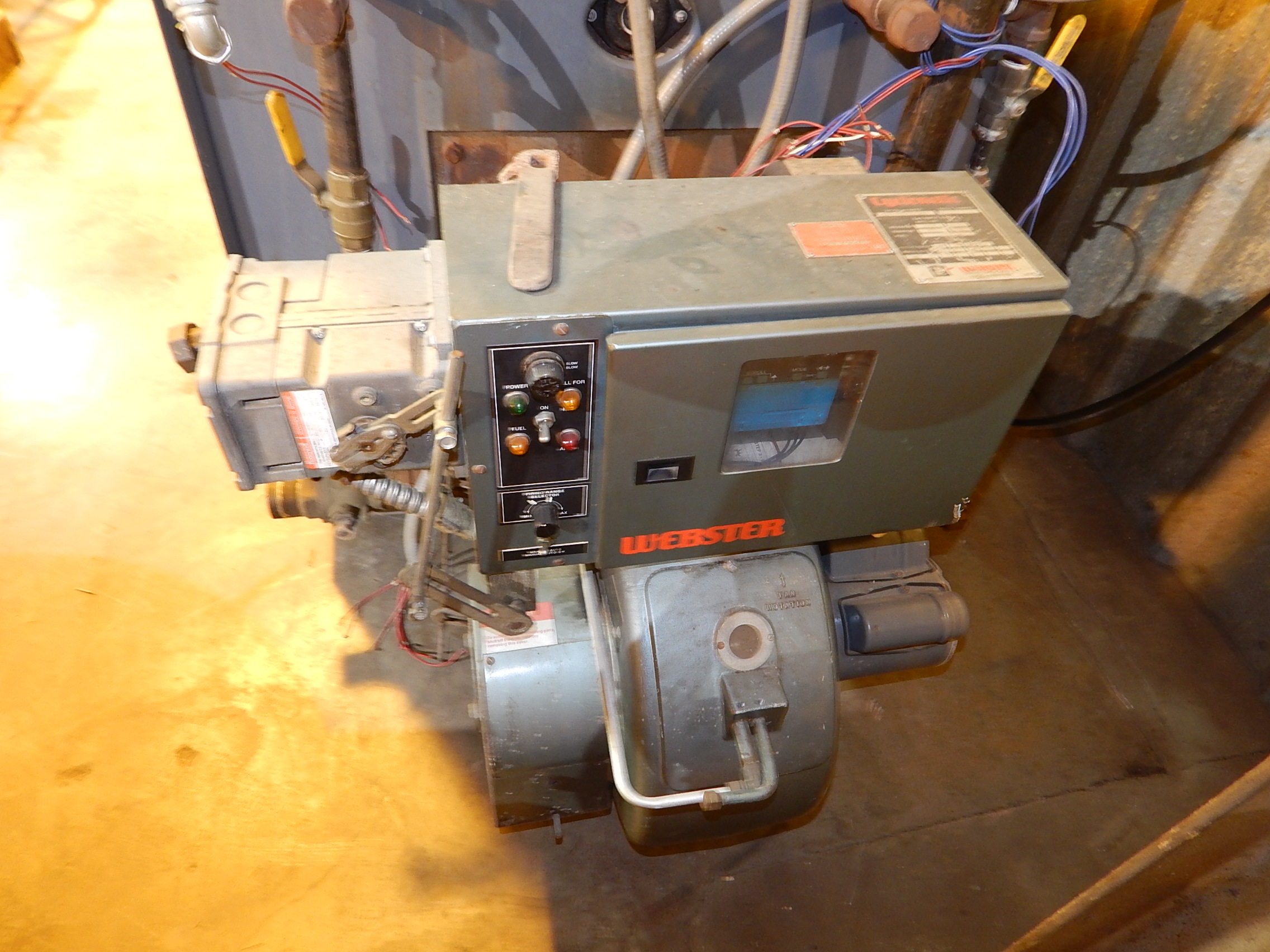 Weil - McLain 88 Boiler, model 118 E Gas Fired Boiler with Cyclonetic ...
