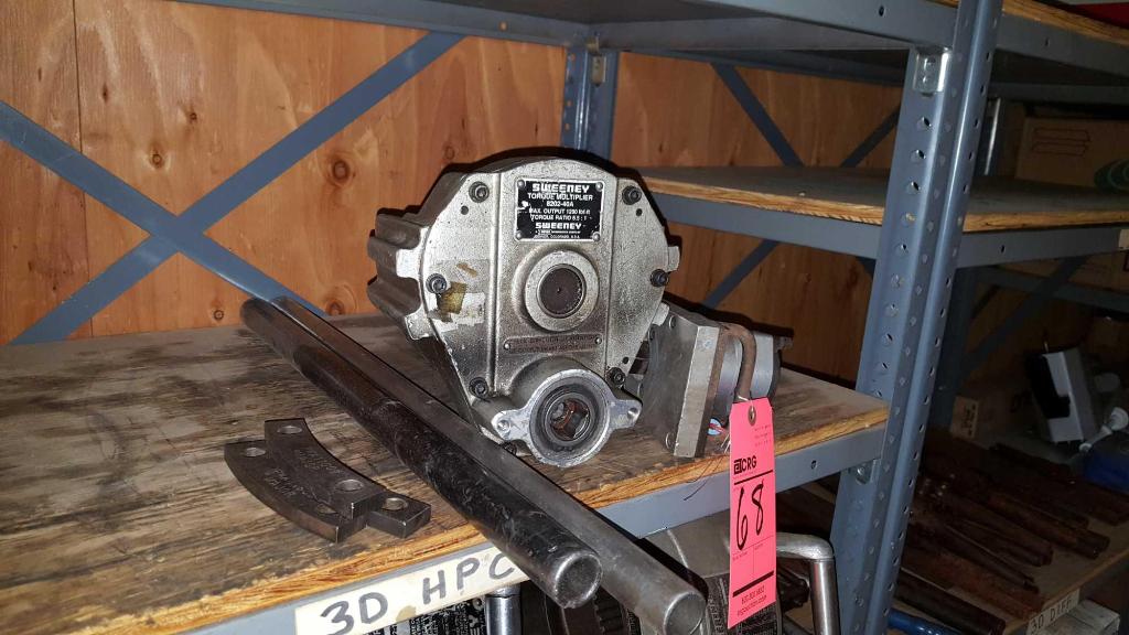 Sweeney 8202-40A torque multiplier