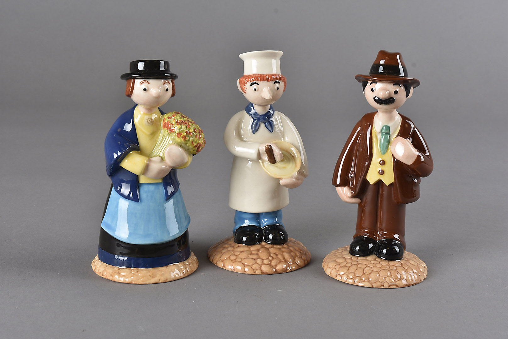 Ten boxed Beswick limited edition Trumpton figurines, comprising TR1 ...