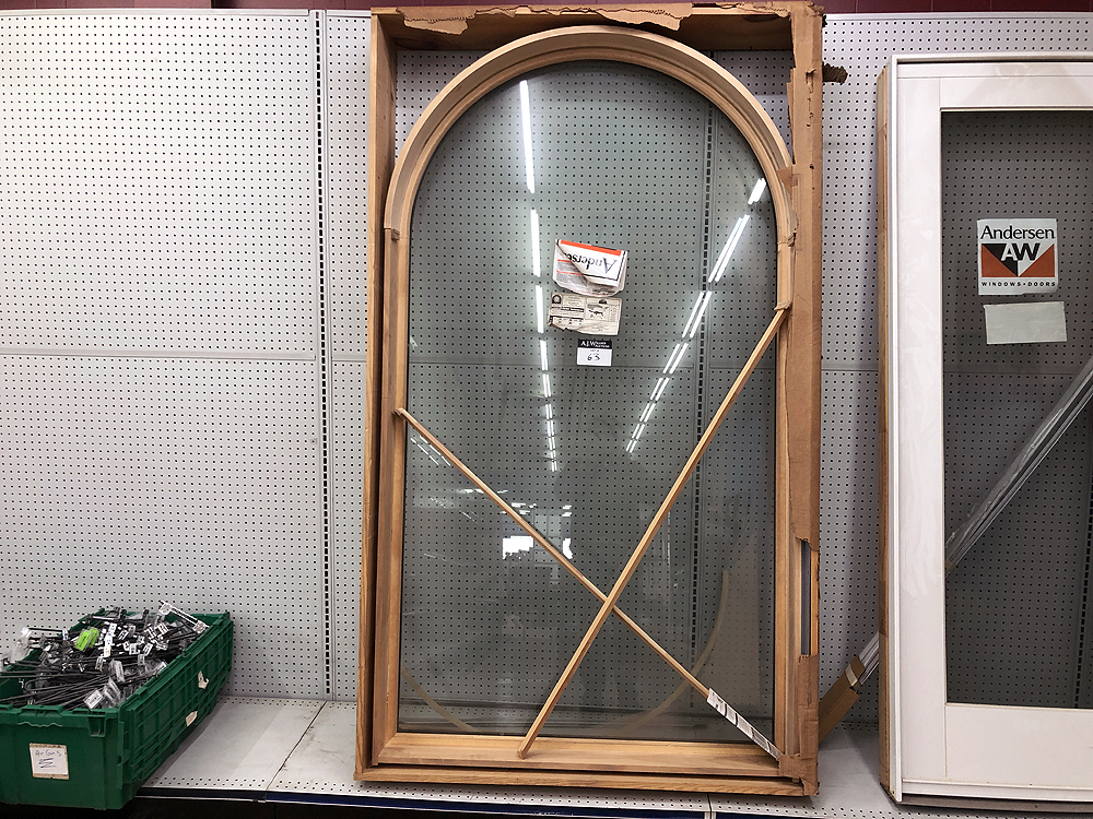 Anderson Window (arched), 84" x 49"