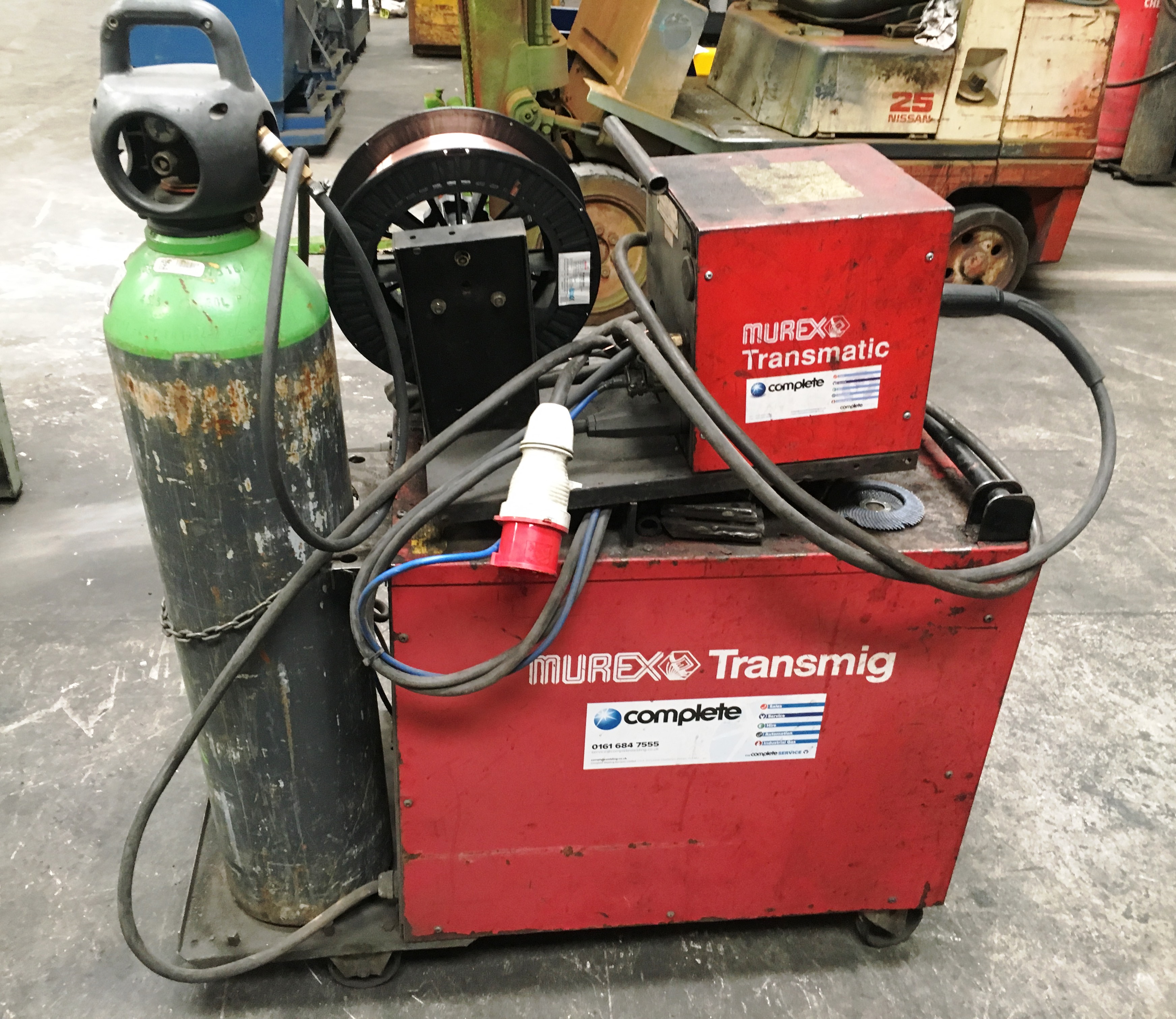 Murex Transmig Mig Welding Set Model: 405Sw/ Transmatic 4x4 HD Wire ...