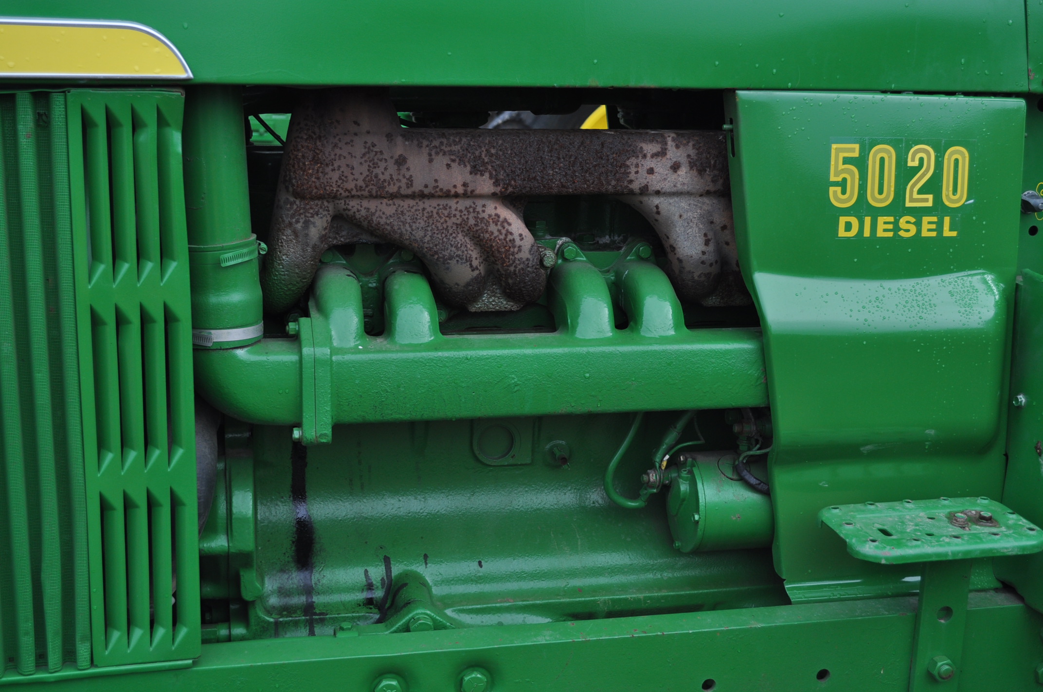 John Deere 5020 tractor, diesel, 20.8-38 duals, New inside tires, 11.0 ...